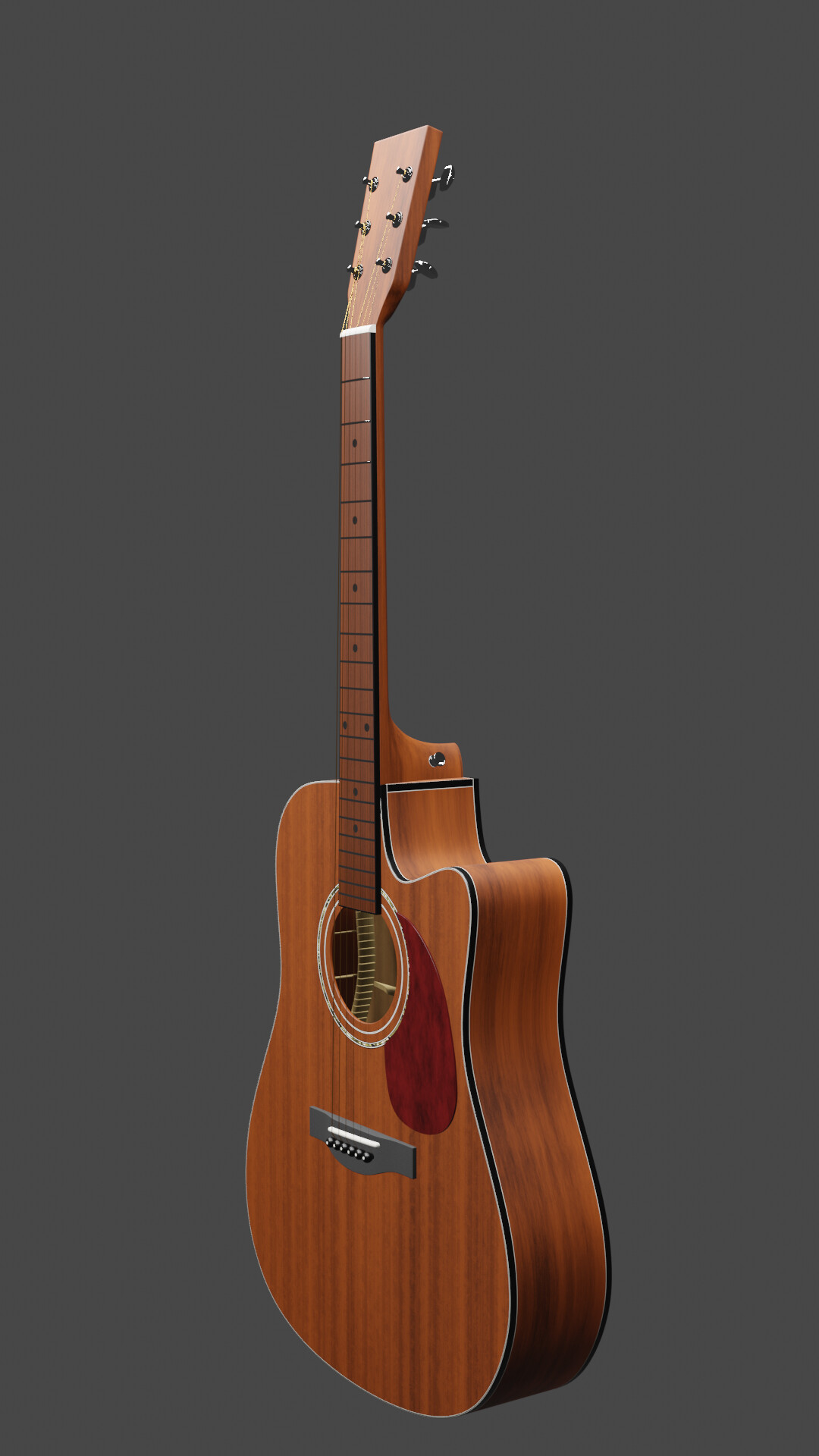 ArtStation - First Blender Animation - Guitar