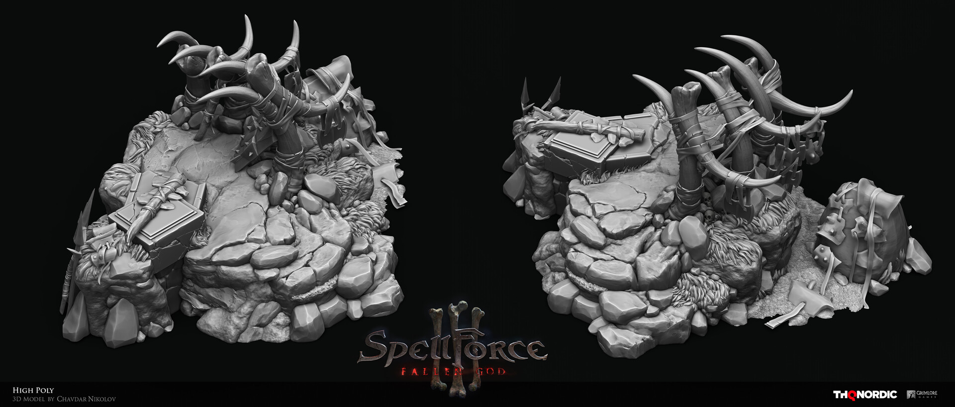 ArtStation - Spellforce 3 - Fallen God - Scrap Forge