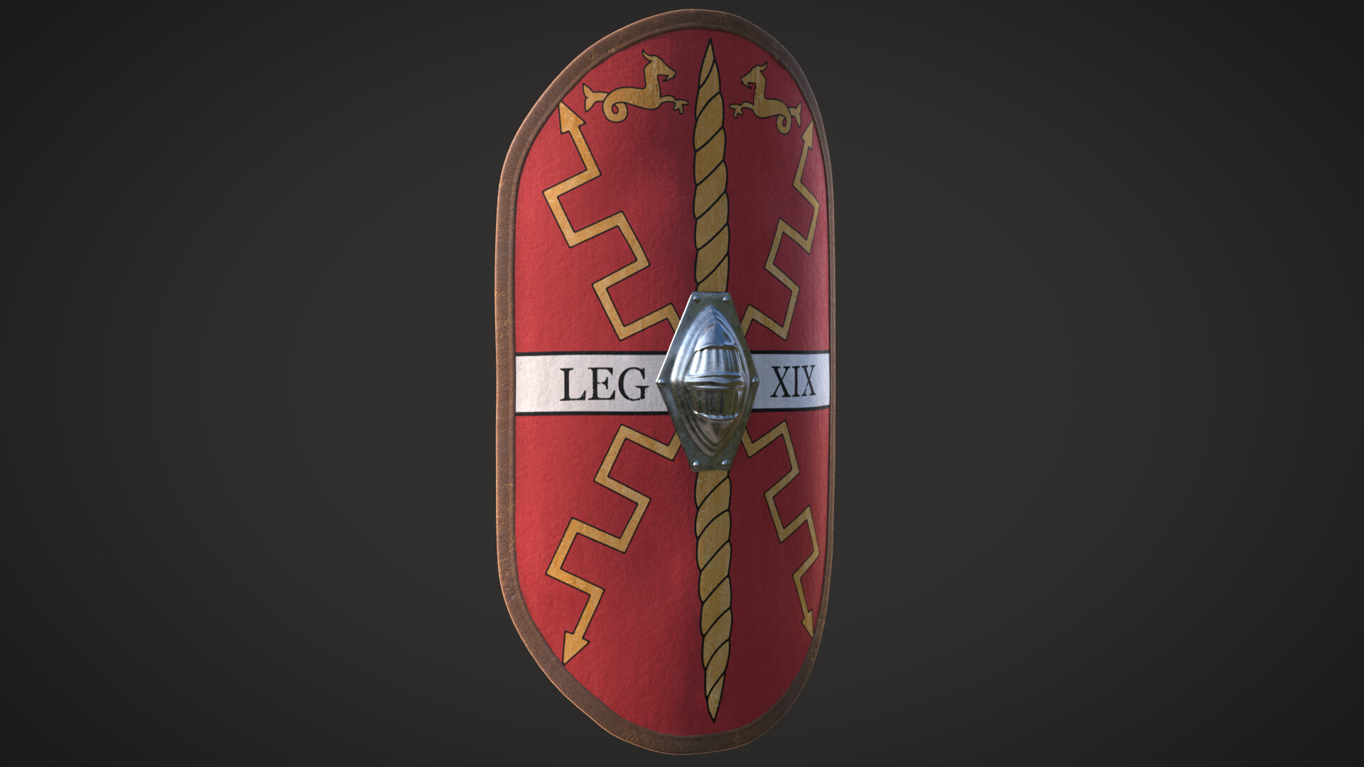 ArtStation - Historical Roman Shields