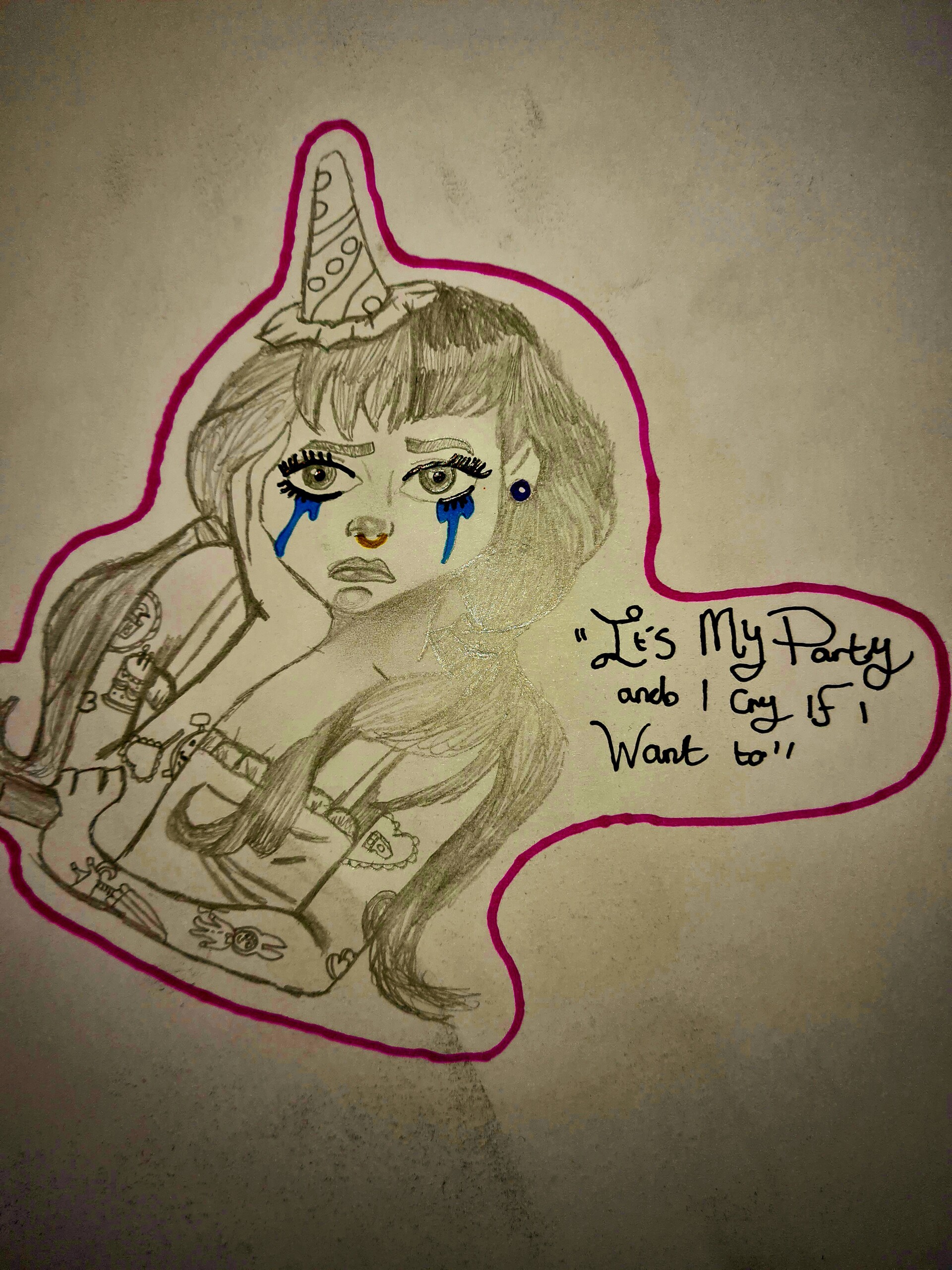 ArtStation - Melanie Martinez Pity Party