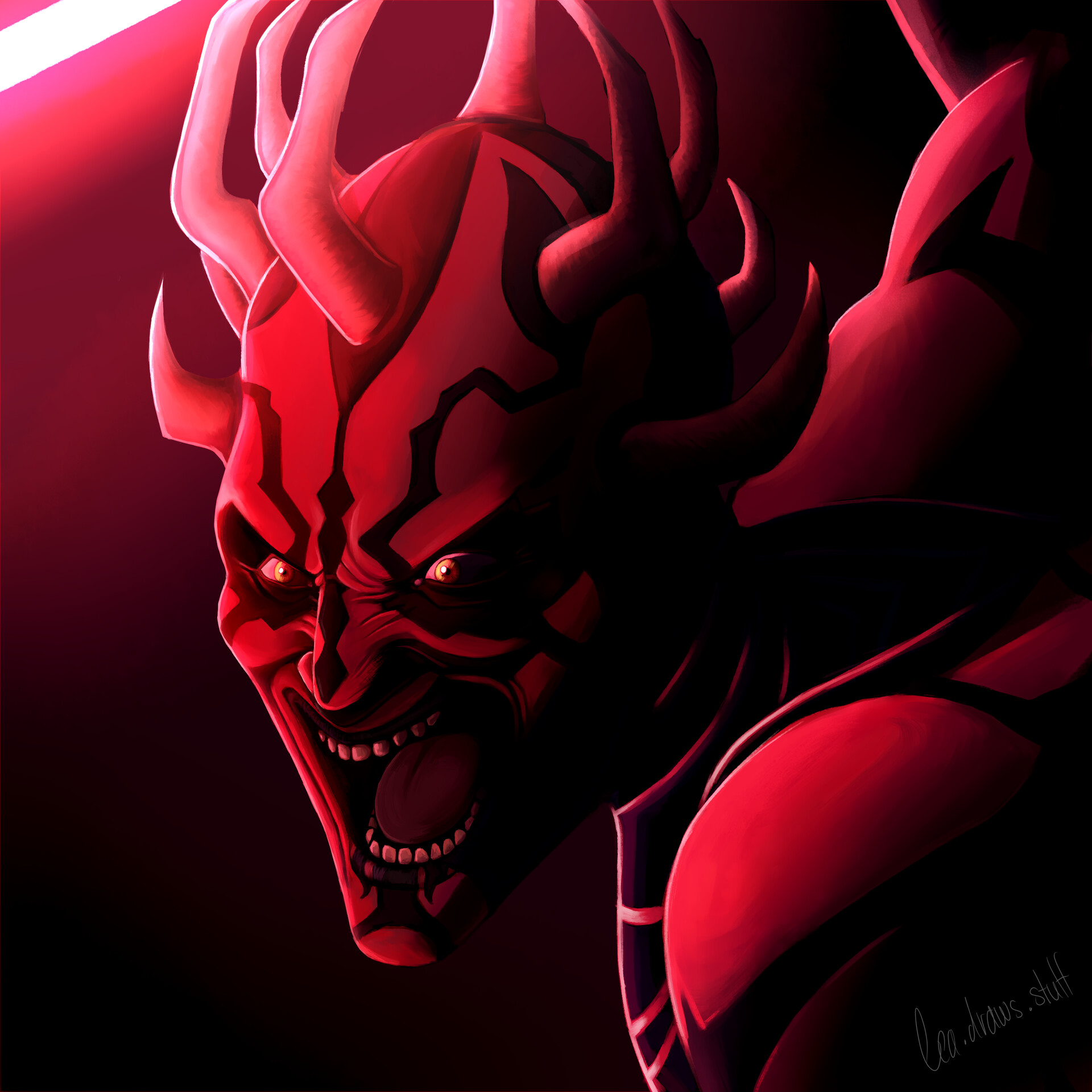 ArtStation - Darth Maul - Fan Art