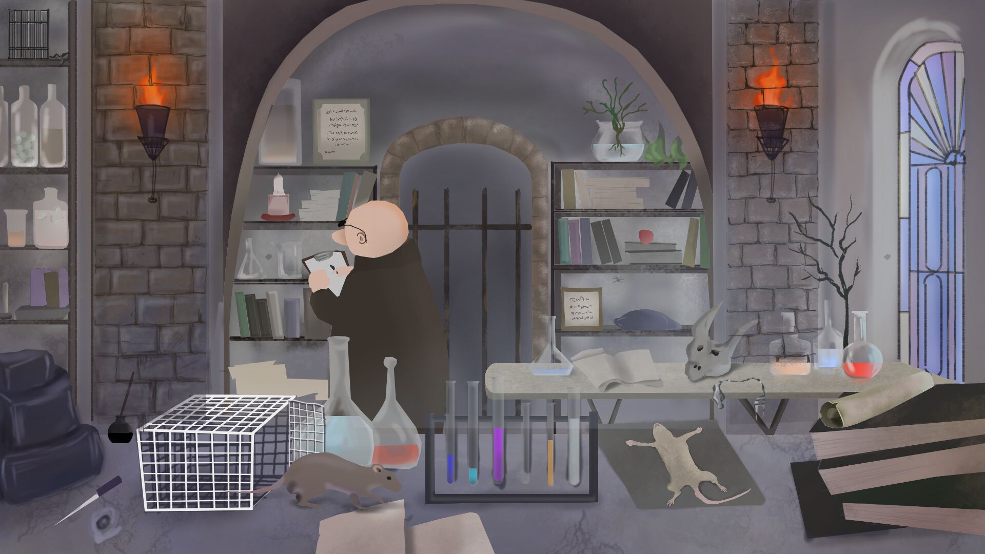 ArtStation - Horrific Lab