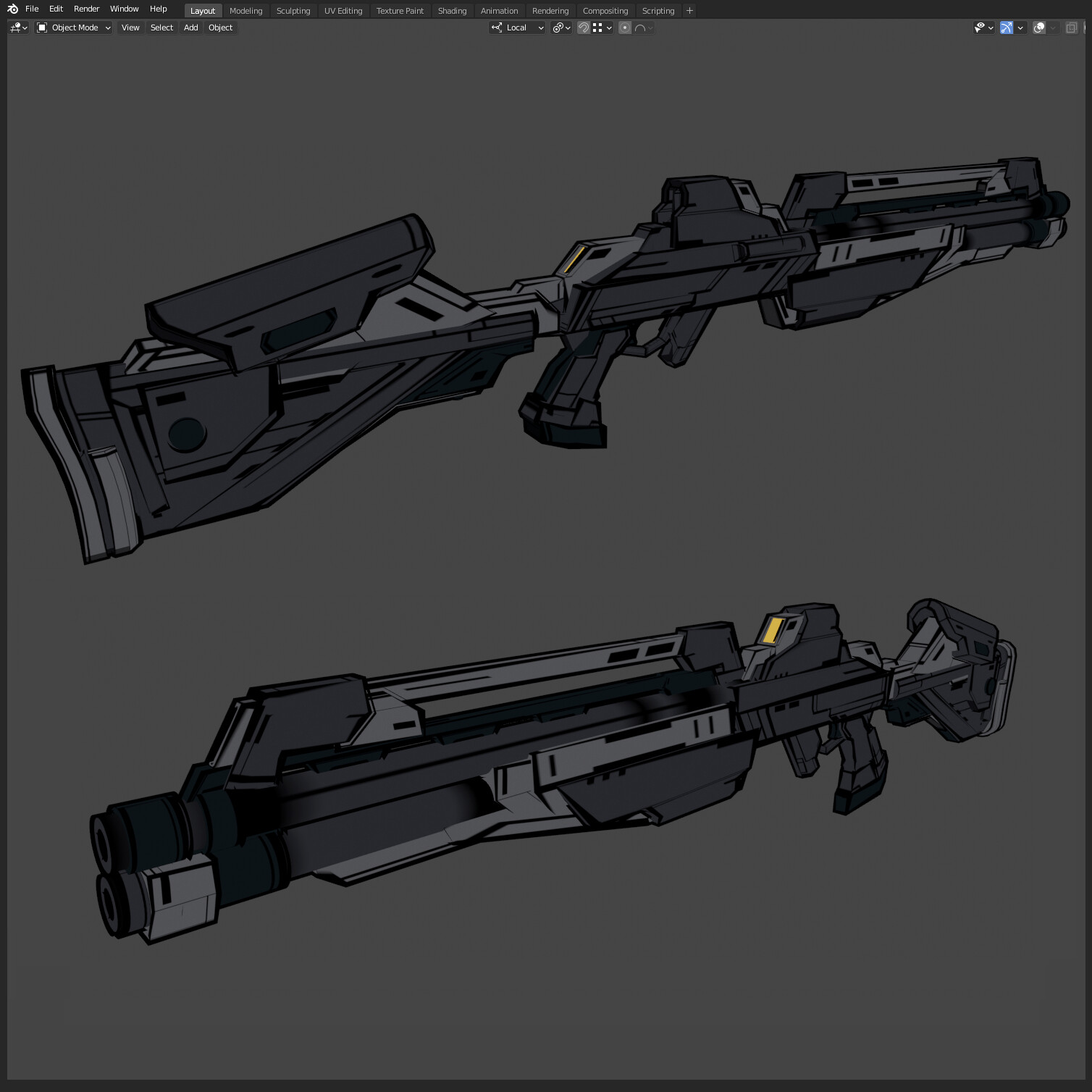 ArtStation - Macrophage - Weapon 4 (Shotgun)