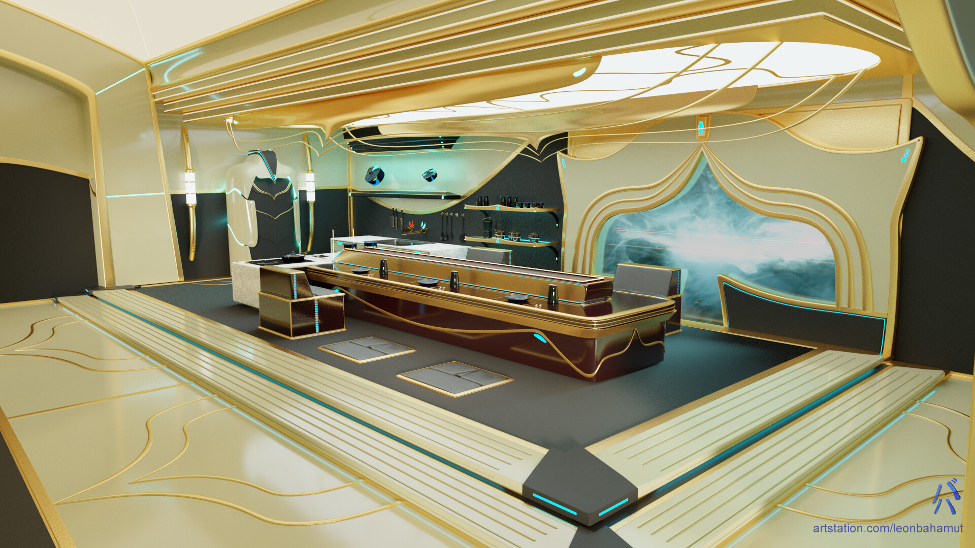 ArtStation - Orokin Kitchen - "Kitchen Prime"