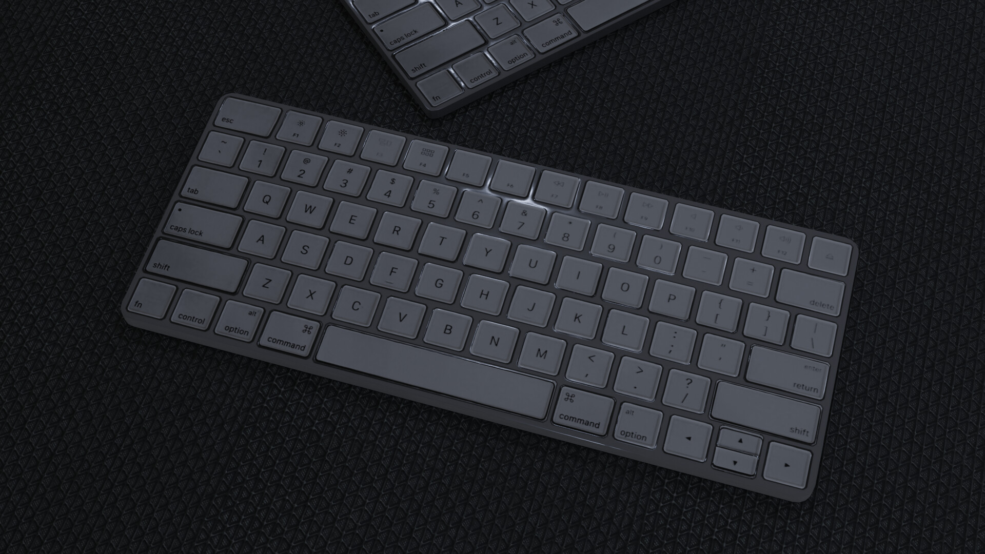 ArtStation - MAC KEYS low Poly