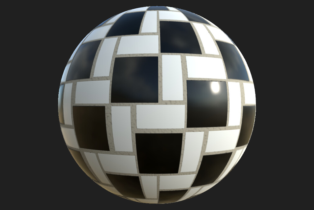 ArtStation - Basic Tiles: Two Tile Brickweave