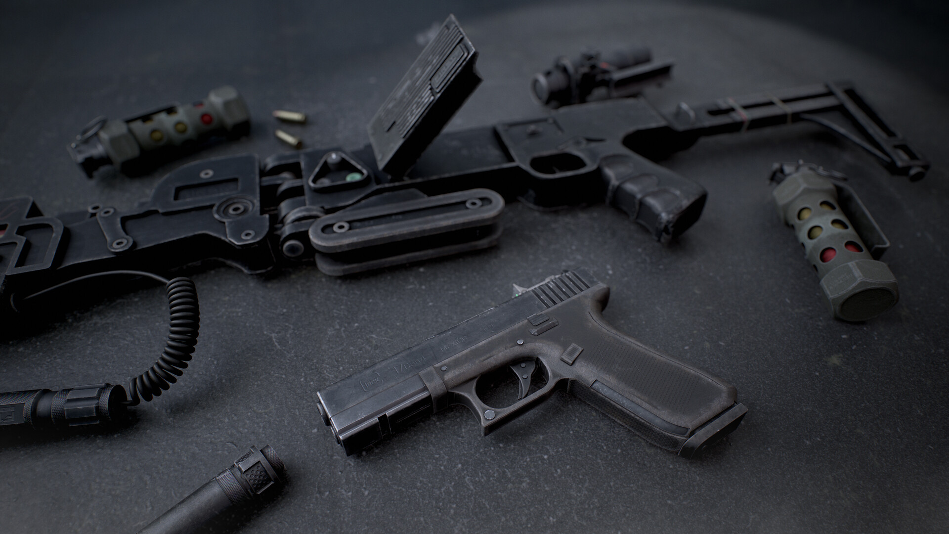 ArtStation - CornerShot Rifle