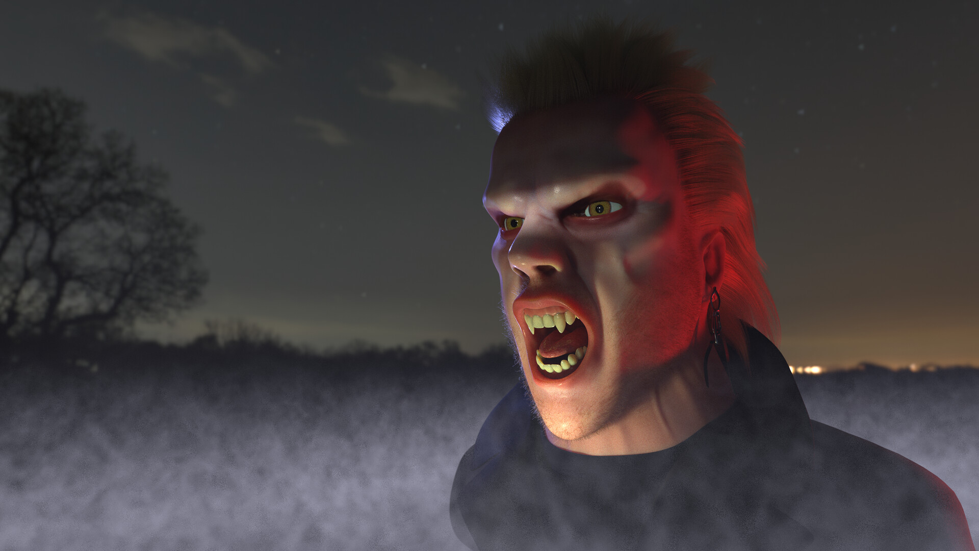 Gareth Mee - David (Kiefer Sutherland) from The Lost Boys.