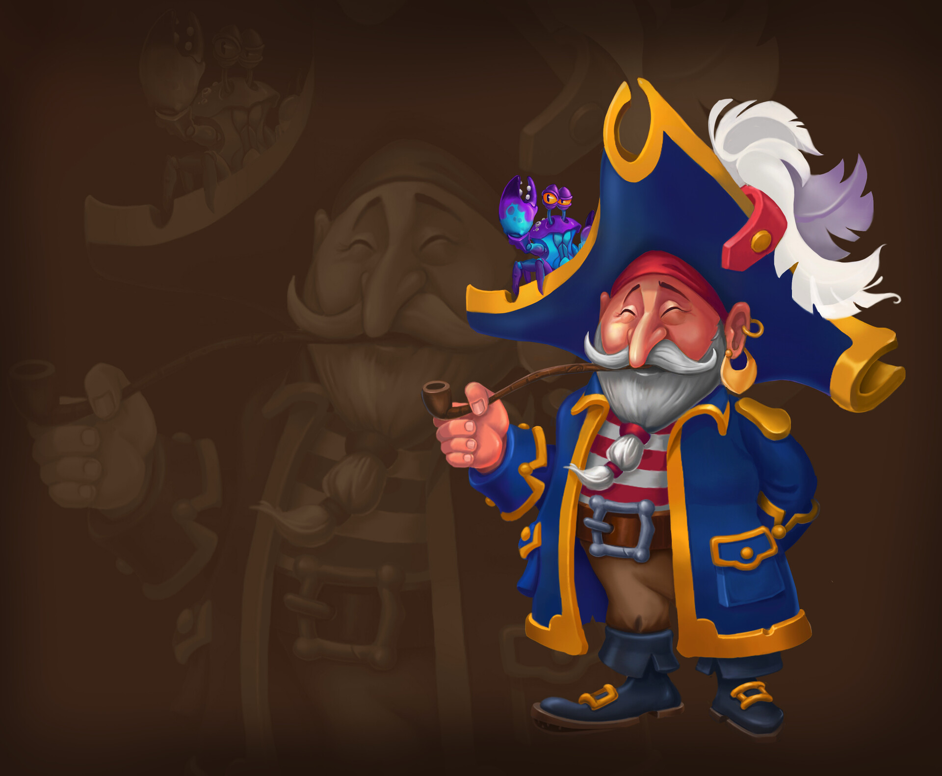 ArtStation - old pirate