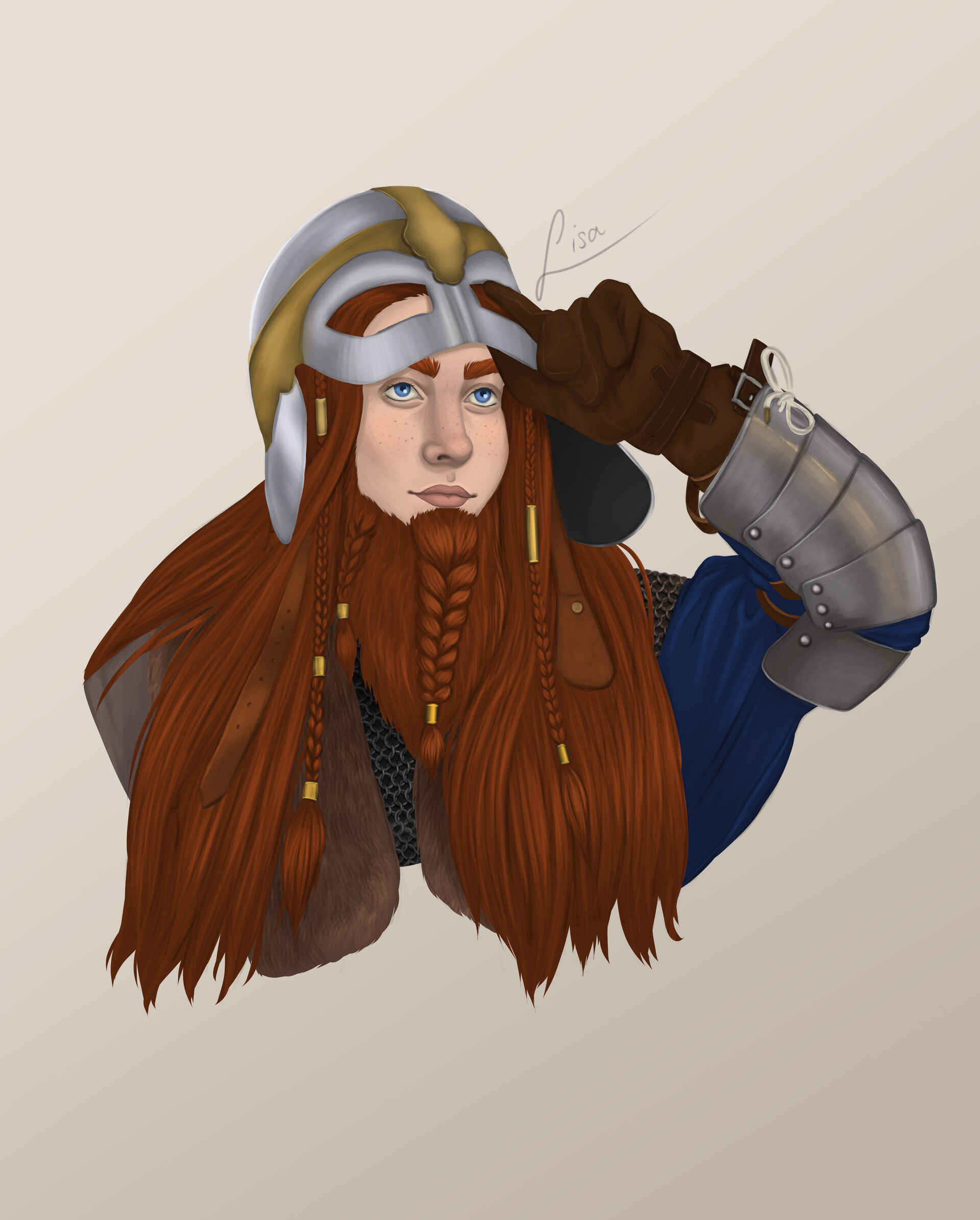 ArtStation - Dwarven Paladin