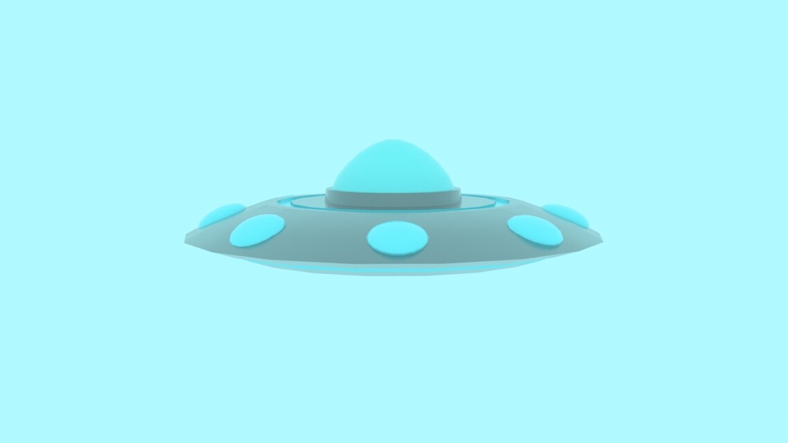 ArtStation - Simple UFO