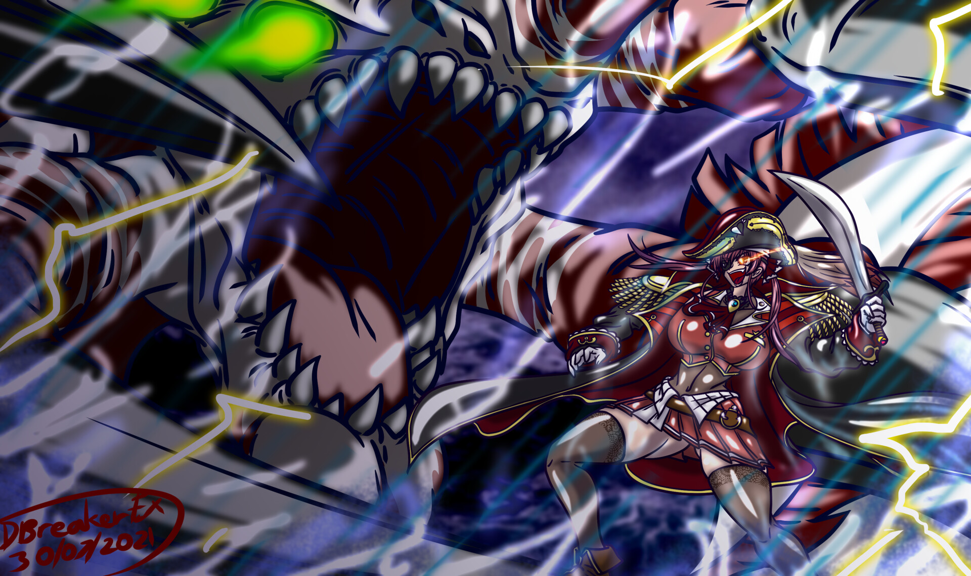 ArtStation - Senchou of the Caribbean