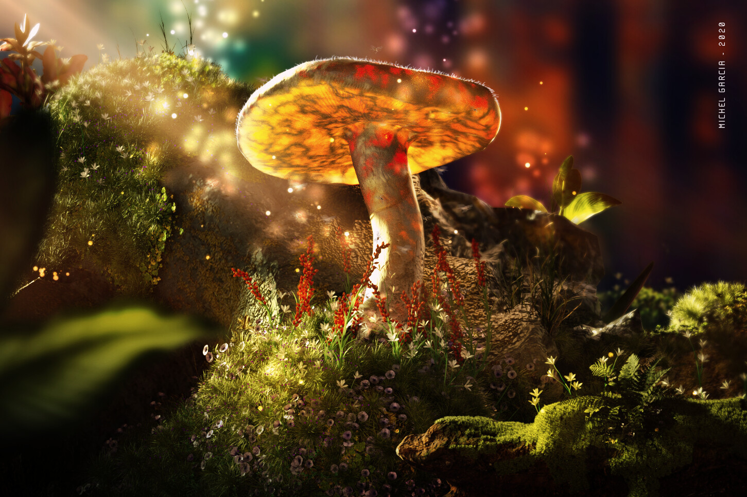 ArtStation - Magic! Mushroom