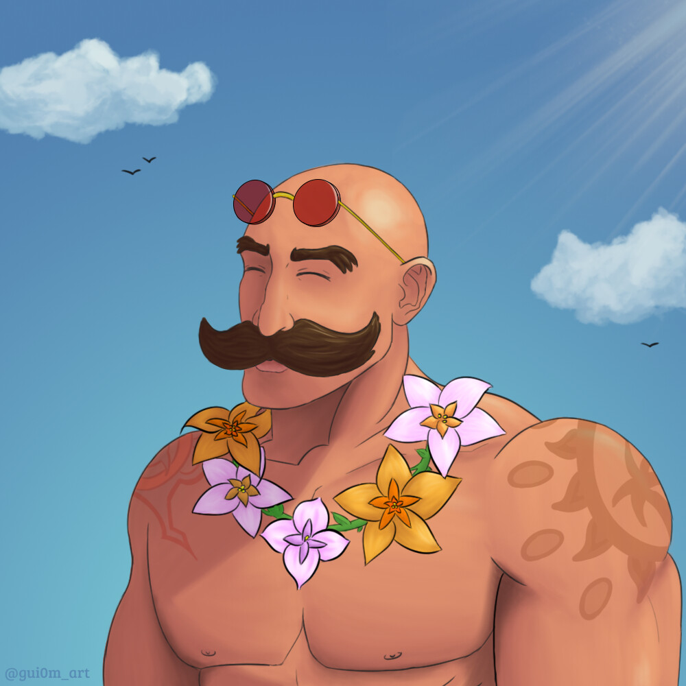 ArtStation - Braum pool party