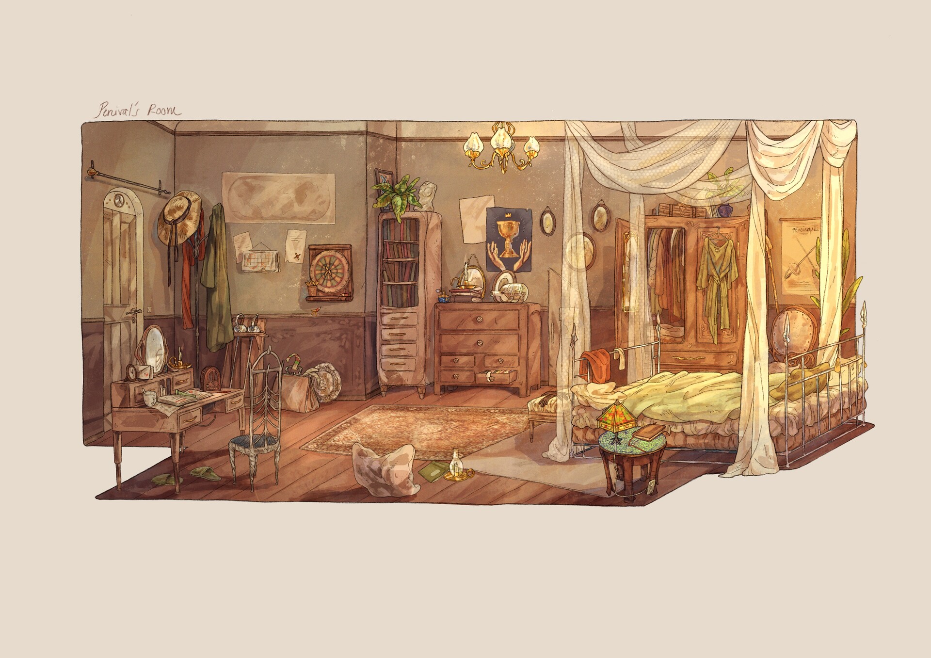 ArtStation - Percival's Room