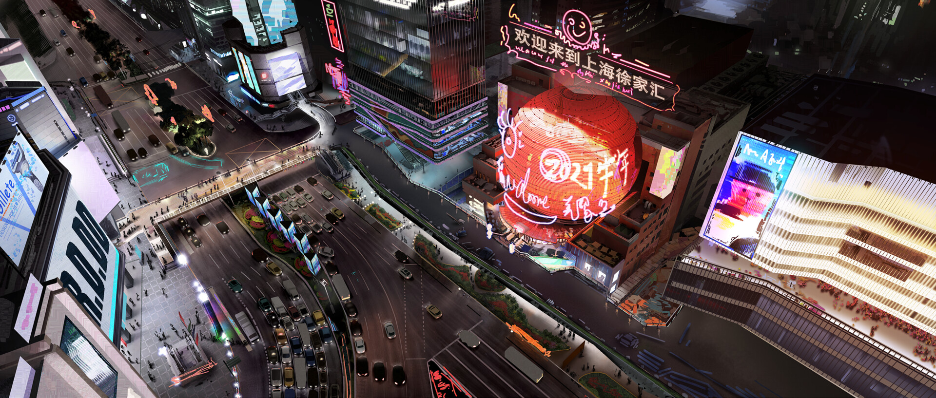 ArtStation - Concept design of Own animation City