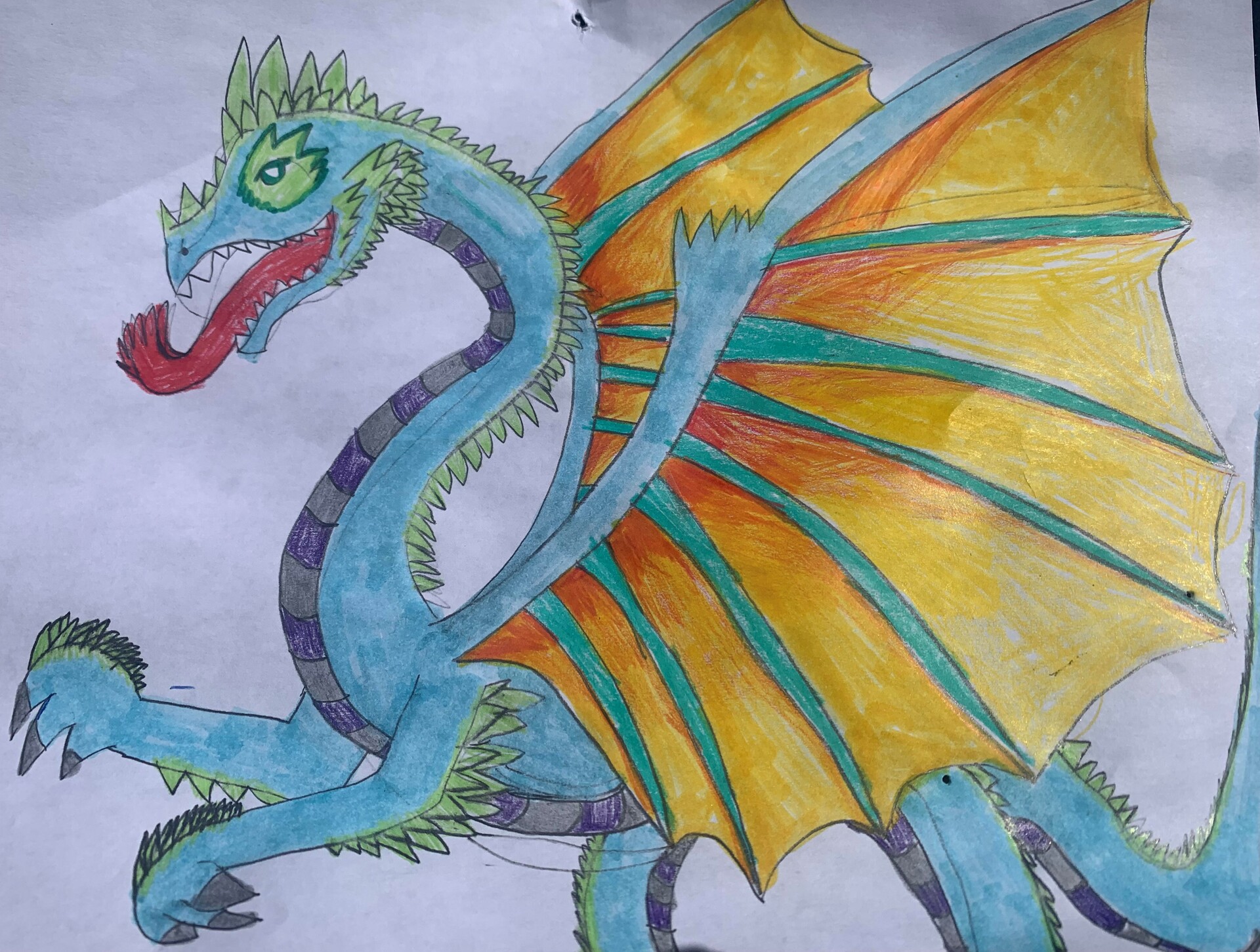 ArtStation - The Blue Dragon