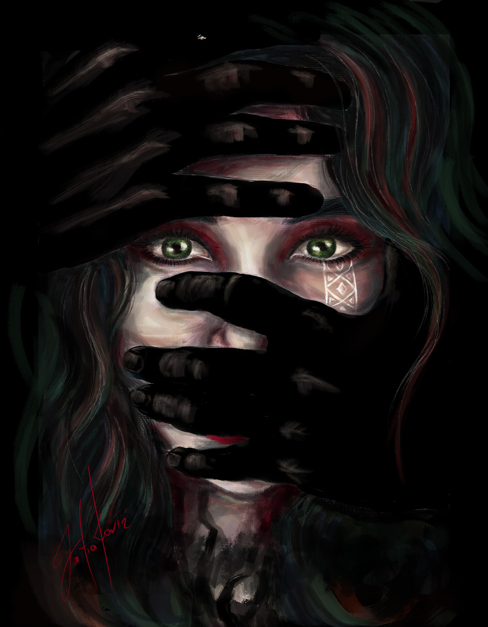 ArtStation - Demon hands