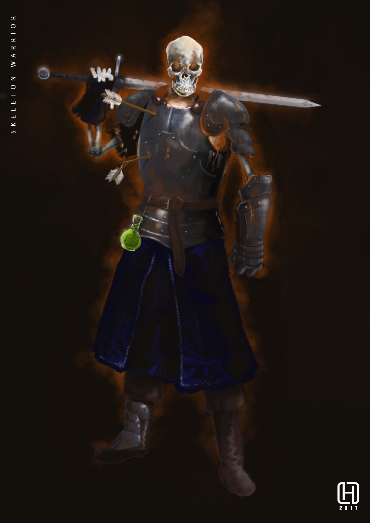 ArtStation - Skeleton Warrior