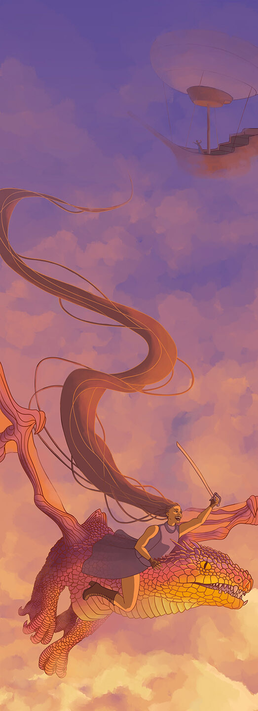 Rapunzel Escapes, by Bethany Clark : r/ImaginaryDragons