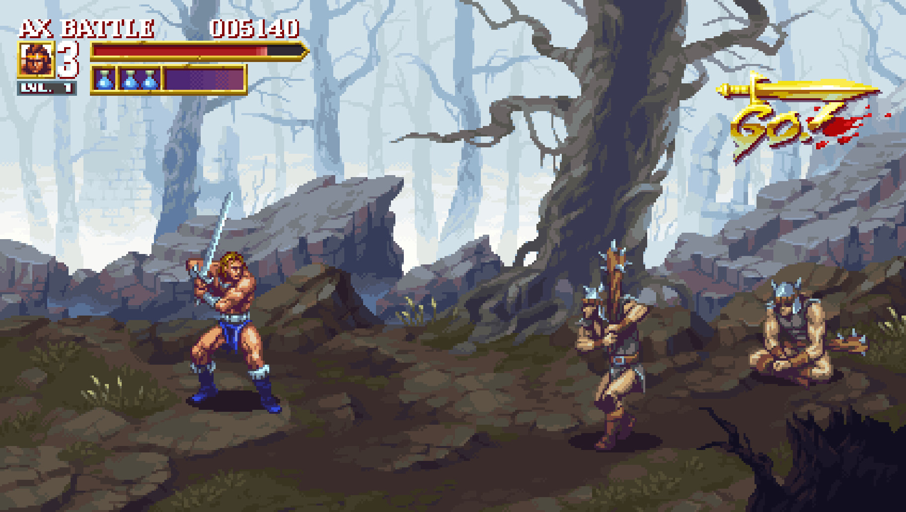 ArtStation - Golden Axe remade