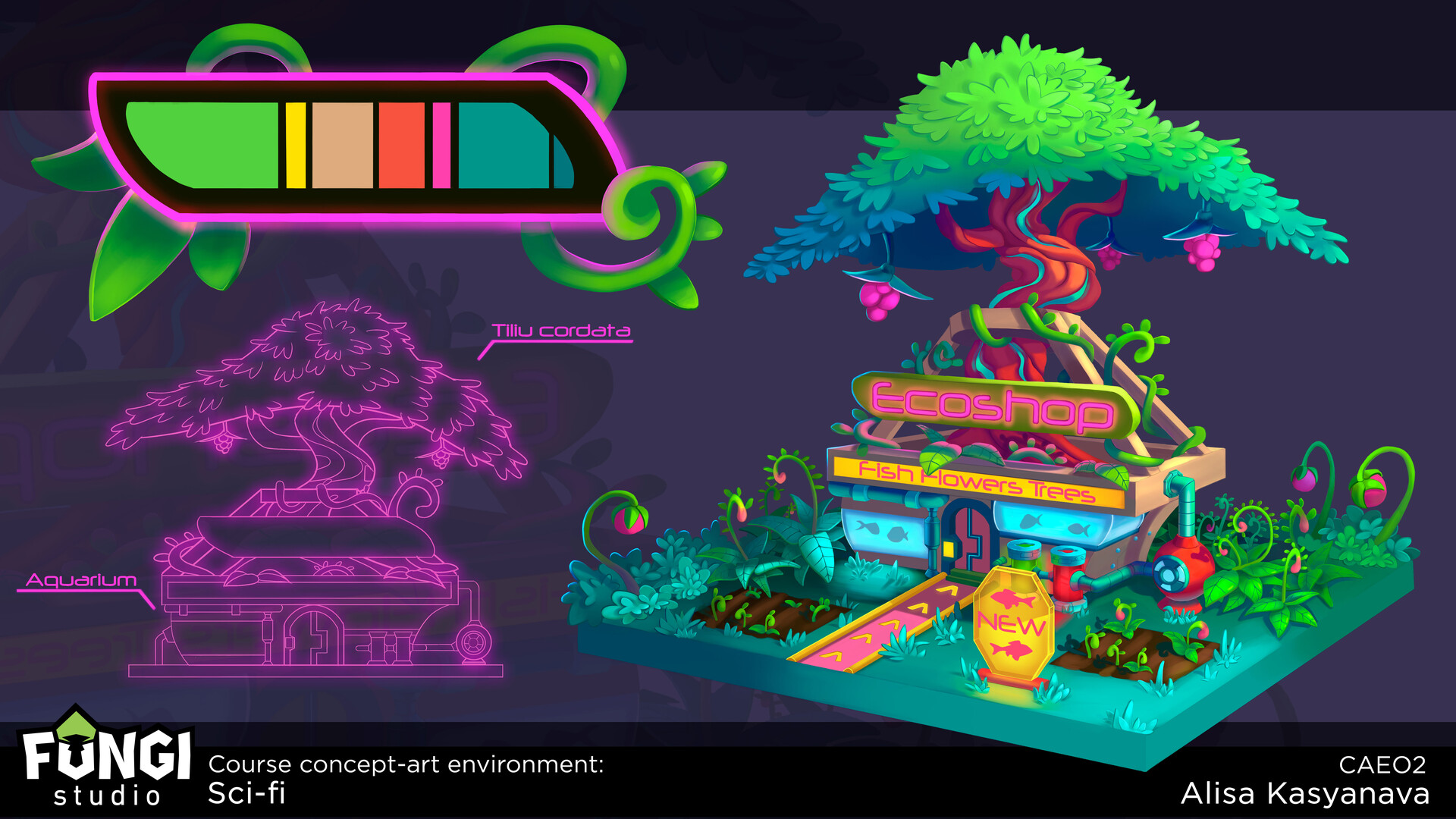 ArtStation - Sci-fi shop