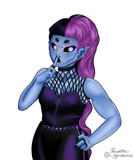 ArtStation - Alien goth design