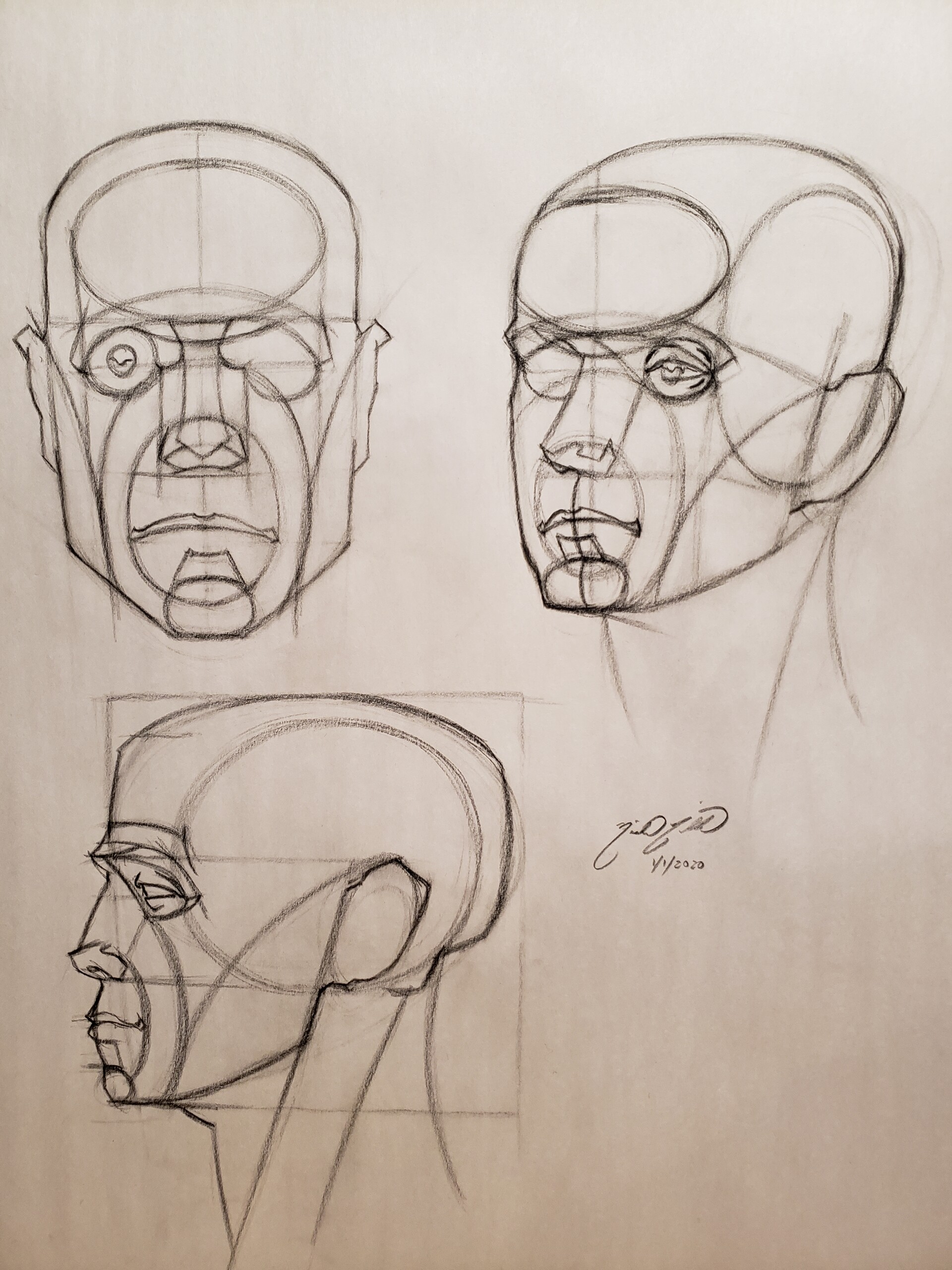 ArtStation - Head Exercise