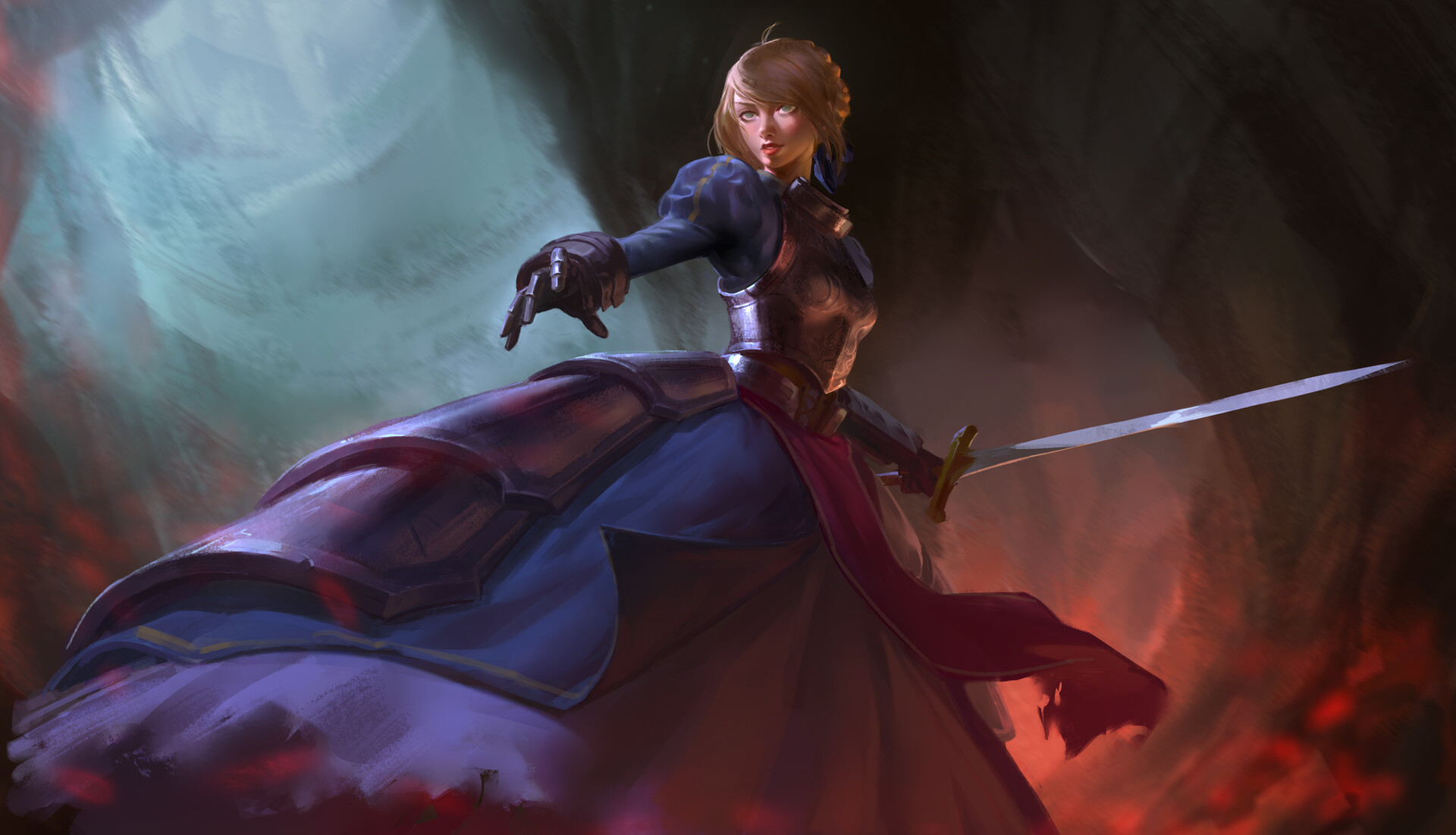 ArtStation - Saber Fanart