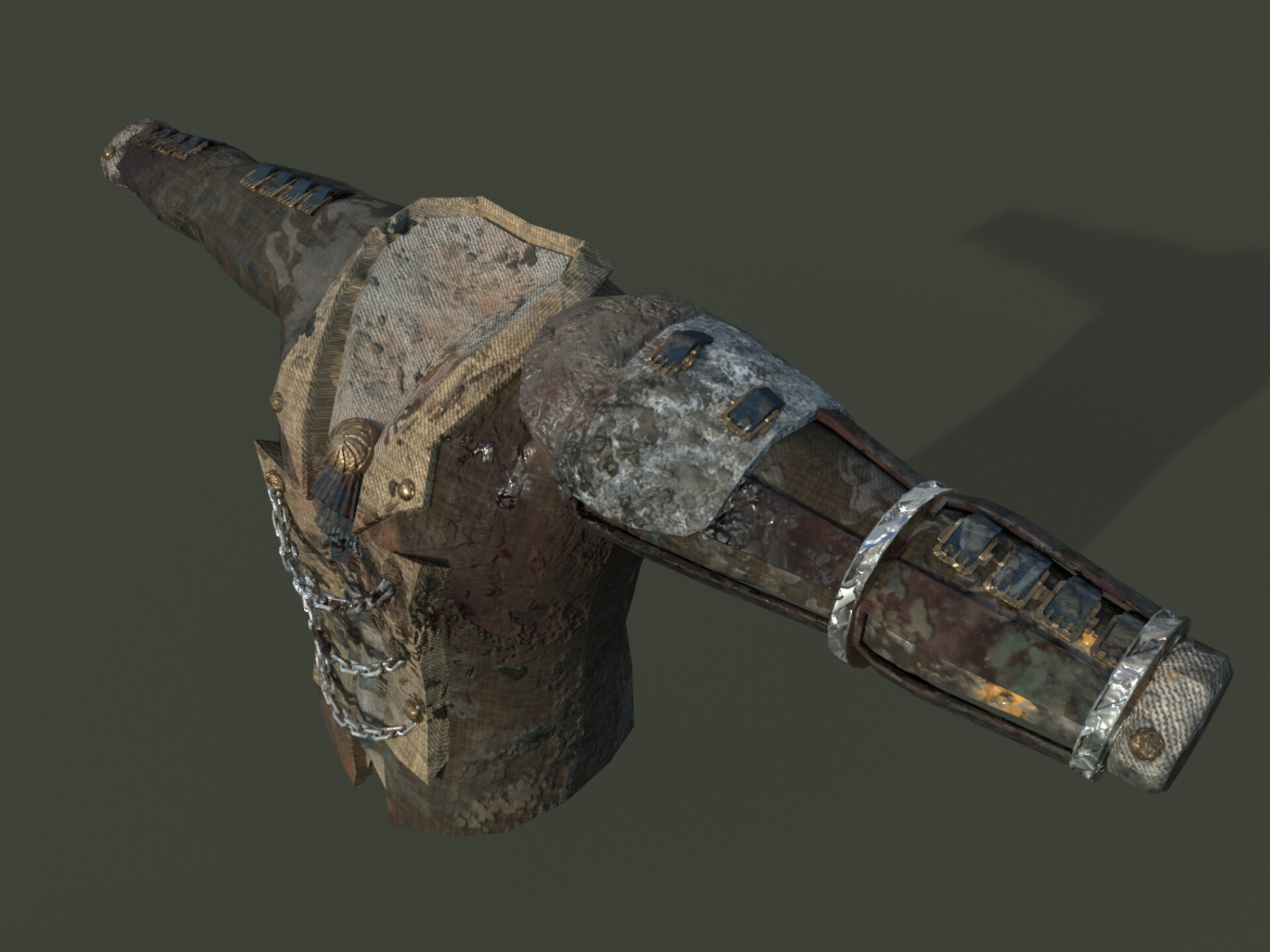 Lauren Anderson - Light, Medium, and Heavy Armor Low Poly Models