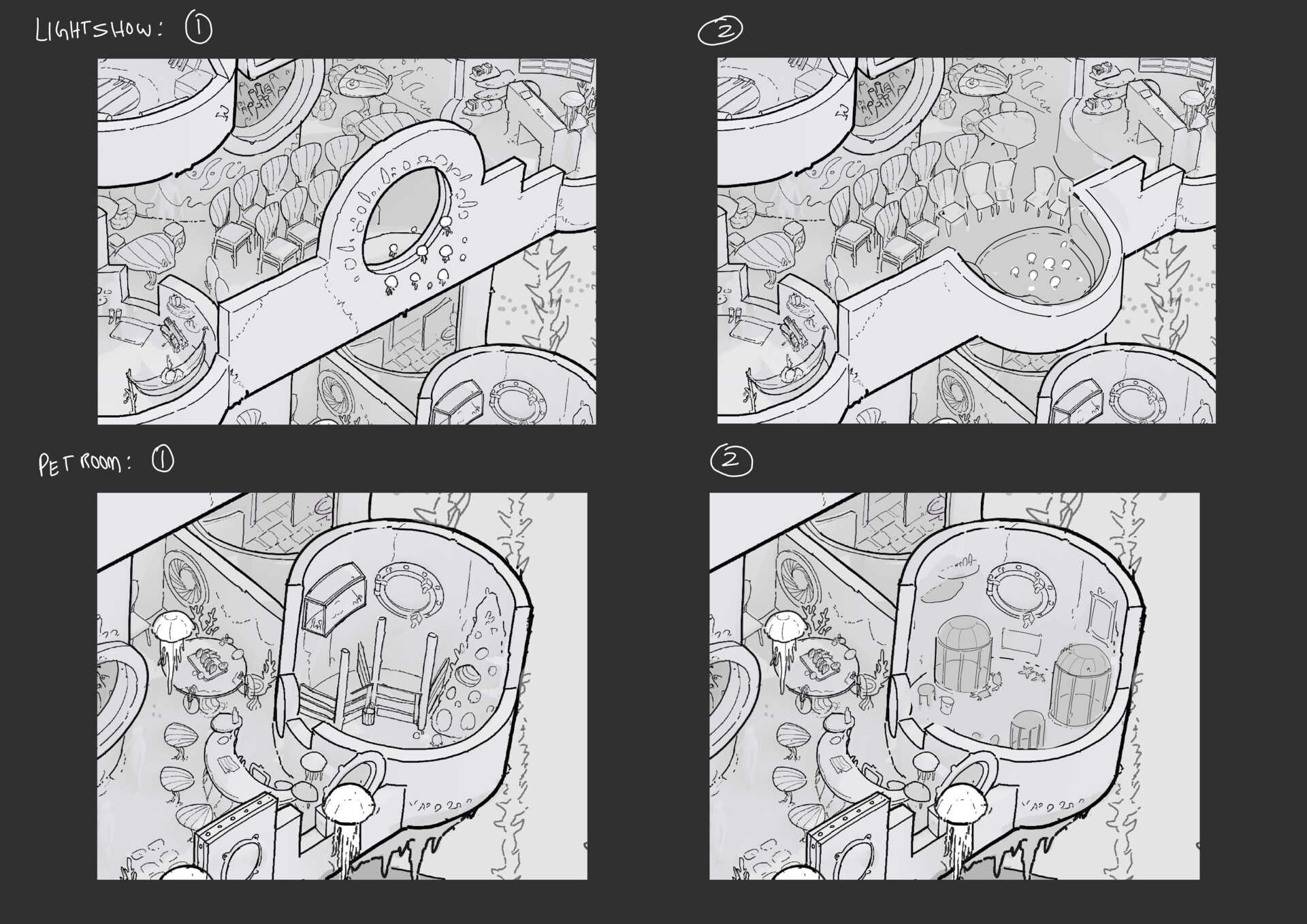 James Patel - The Drunken Treasure : Interior cutout