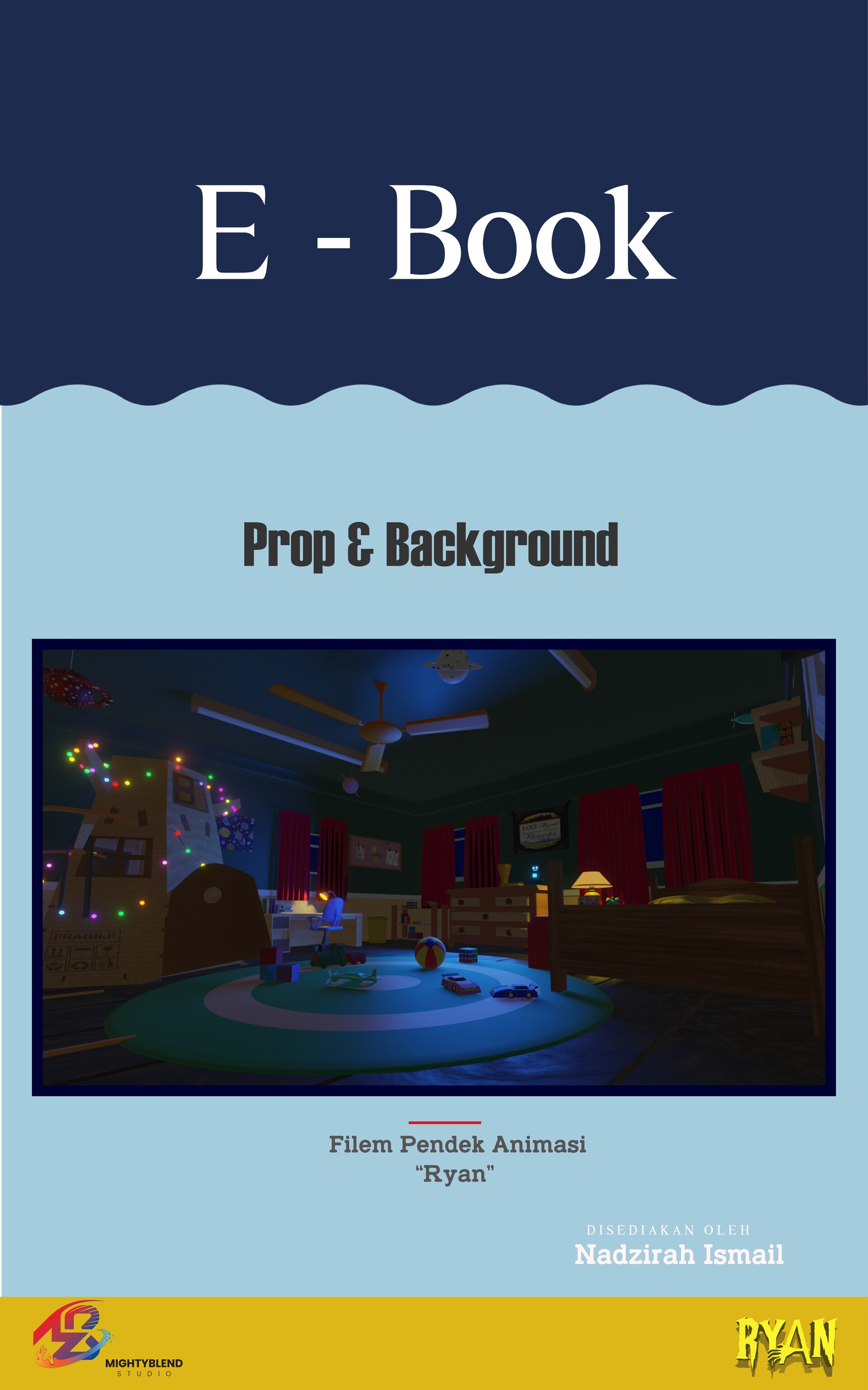 ArtStation - E- Book Cover