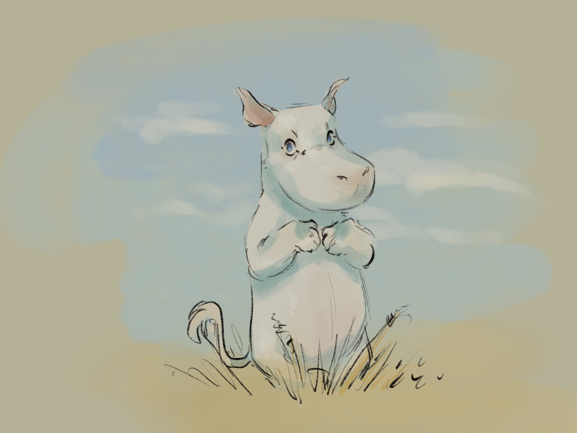 ArtStation - moomin sketch