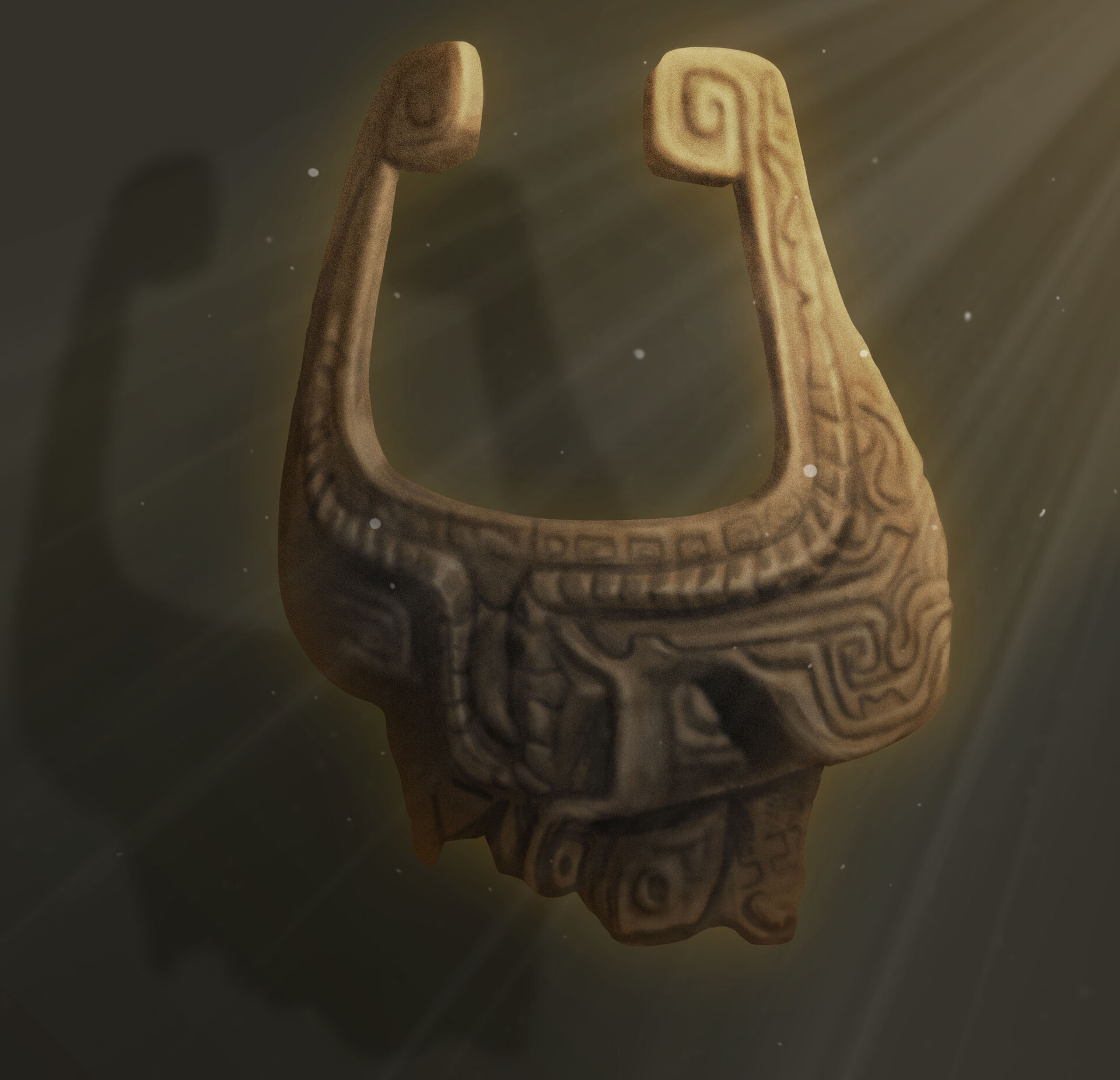 ArtStation - Zelda Fanart : Midna's Helmet