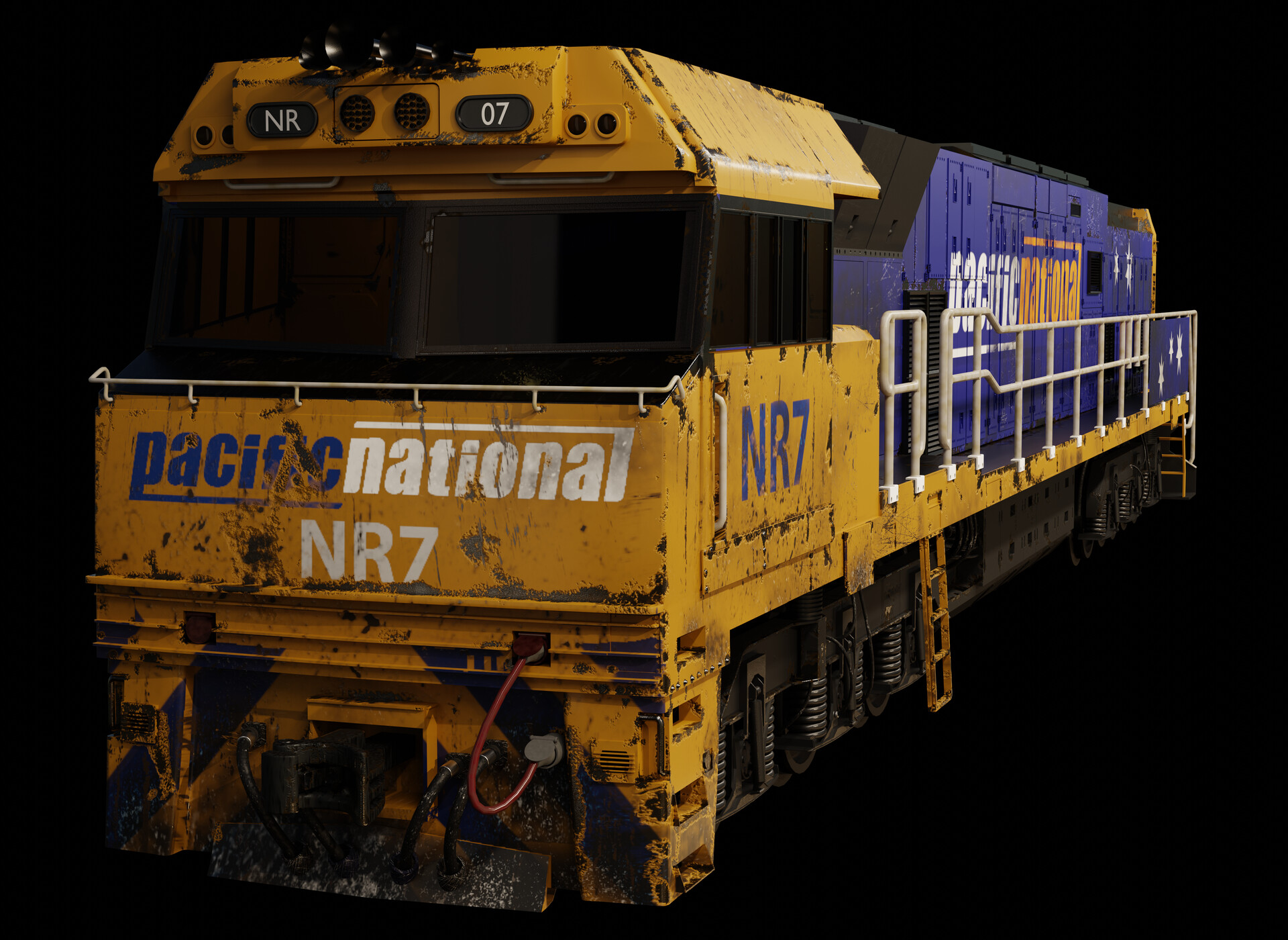 ArtStation - NR Class Locomotive