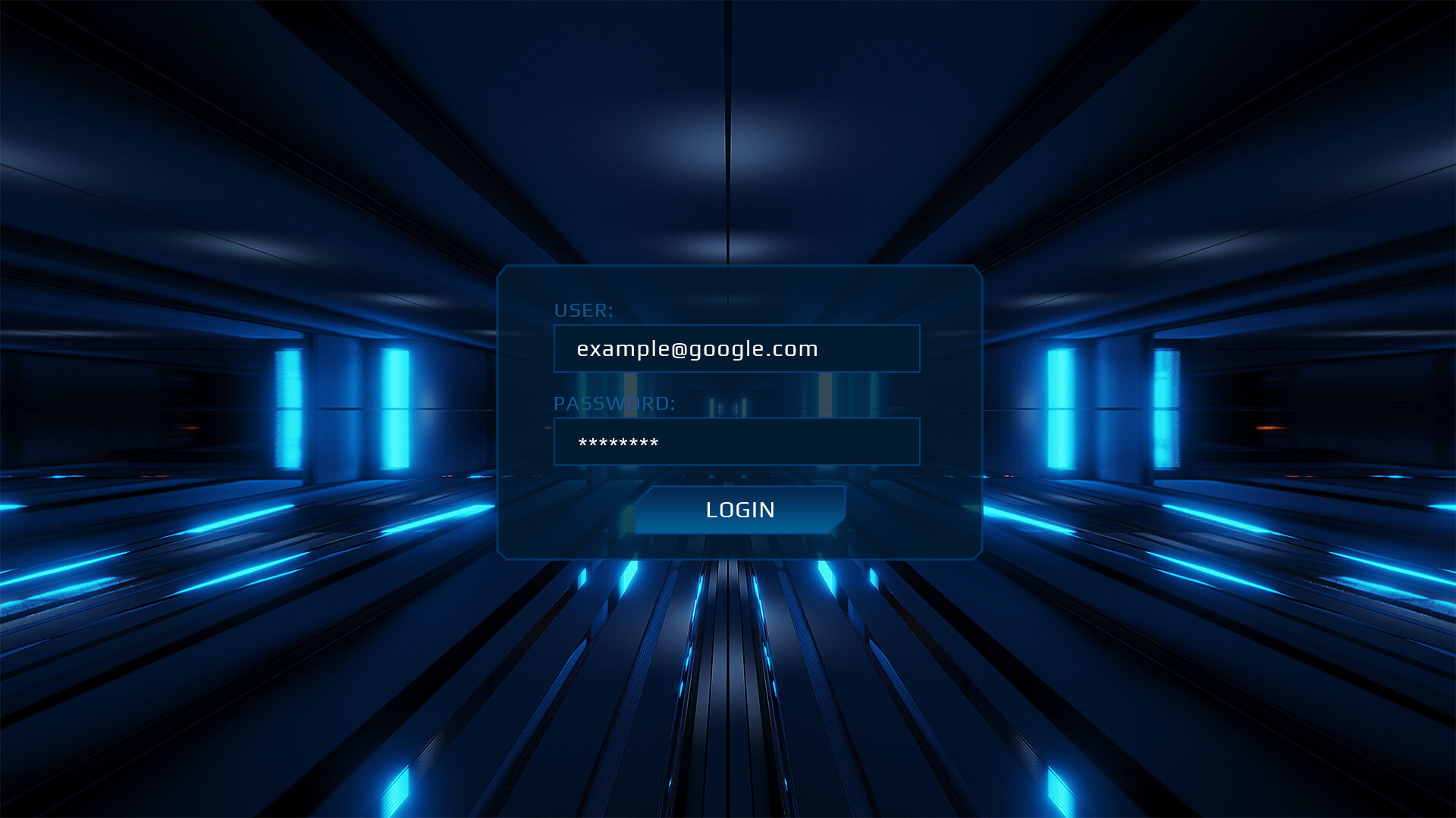 Mohamed Ziard - SCI-FI MMORPG GAME UI