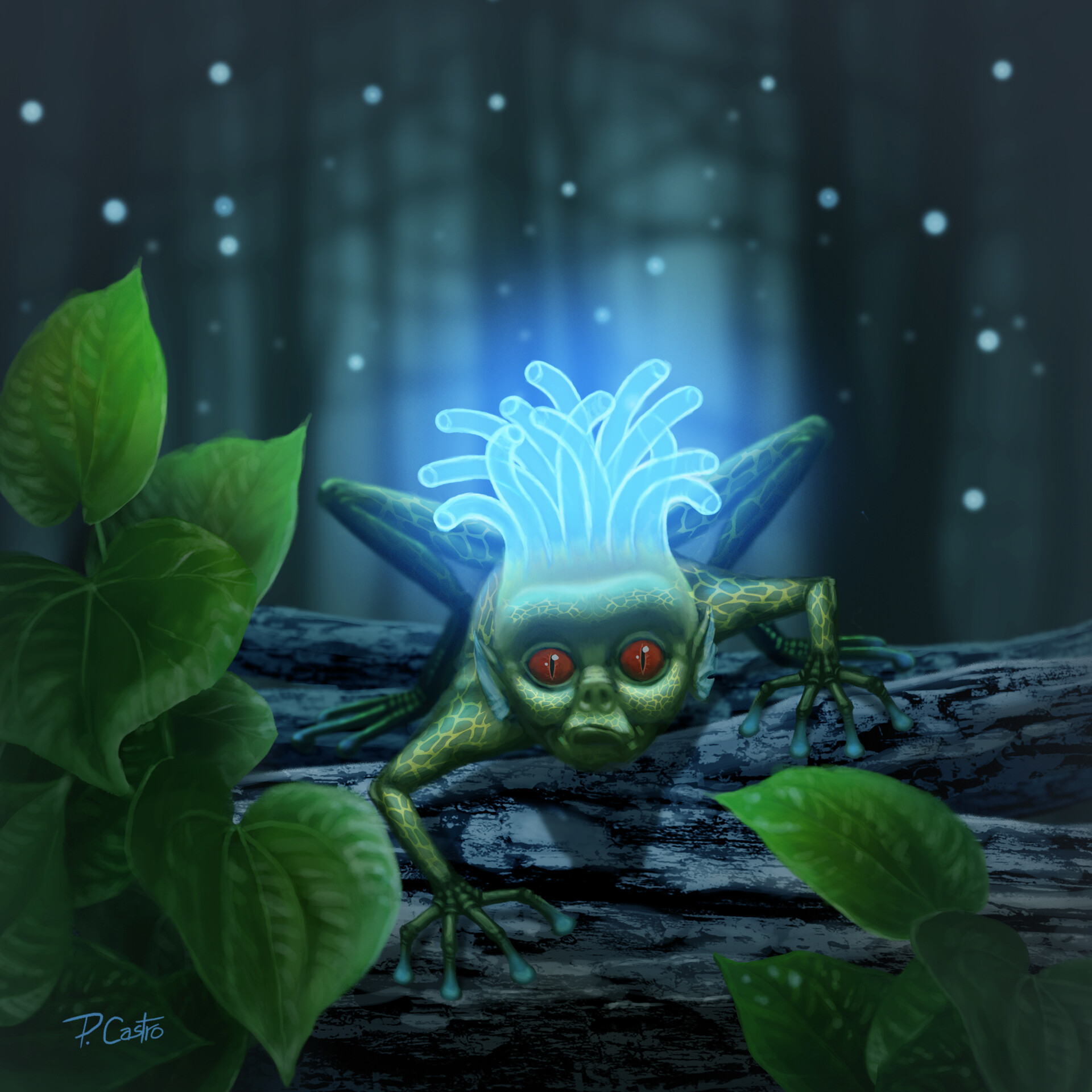 ArtStation - Forest Alien