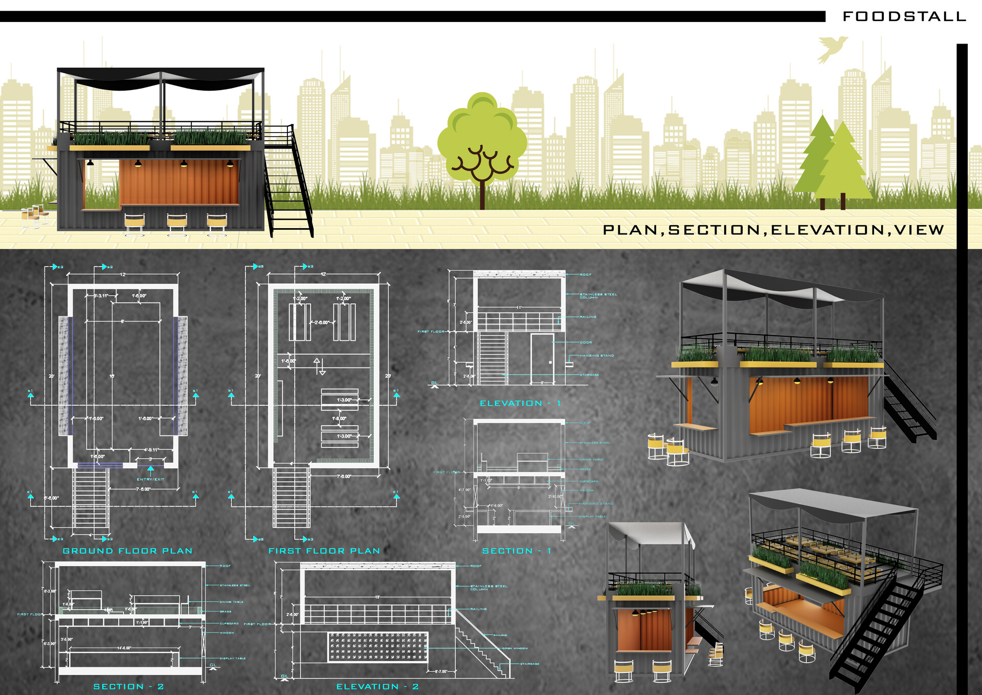 Steve Atelier - Food Stall