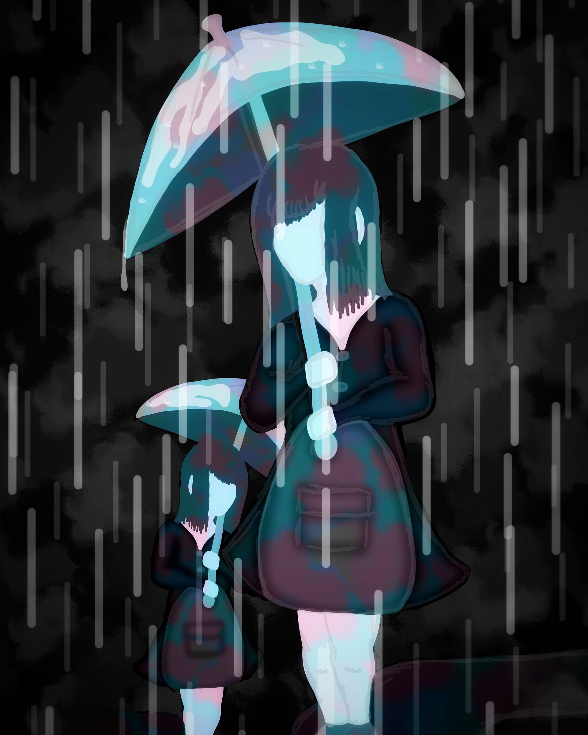 ArtStation - Rainy day