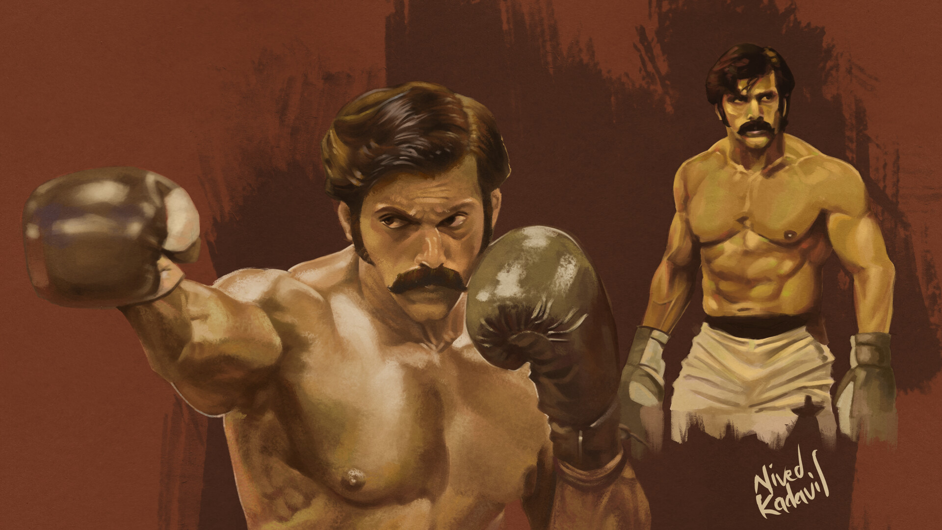 ArtStation - Sarpatta Parambarai- Painting