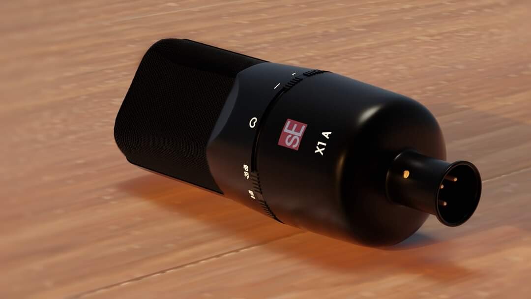 ArtStation - SE Electronics Studio Microphone