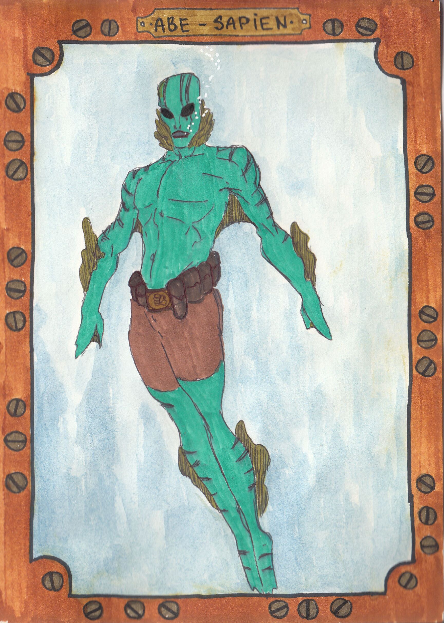 ArtStation - Abe Sapien, Hellboy