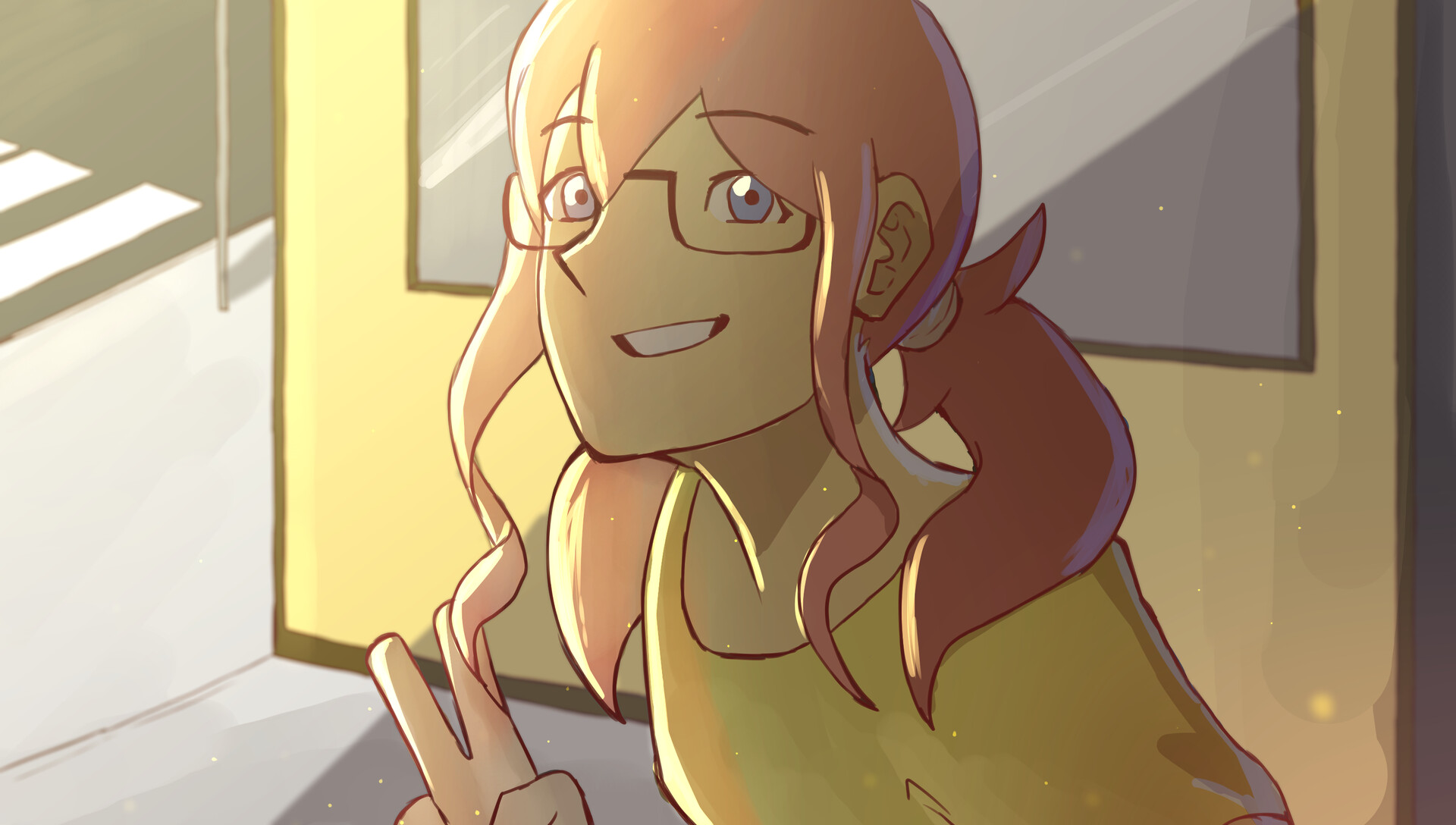 ArtStation - Summer stroll with my girlfriend Pt. 2