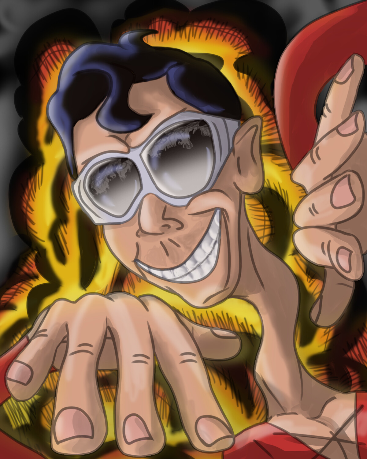 Brovia - Plastic Man makes a fallout explosion
