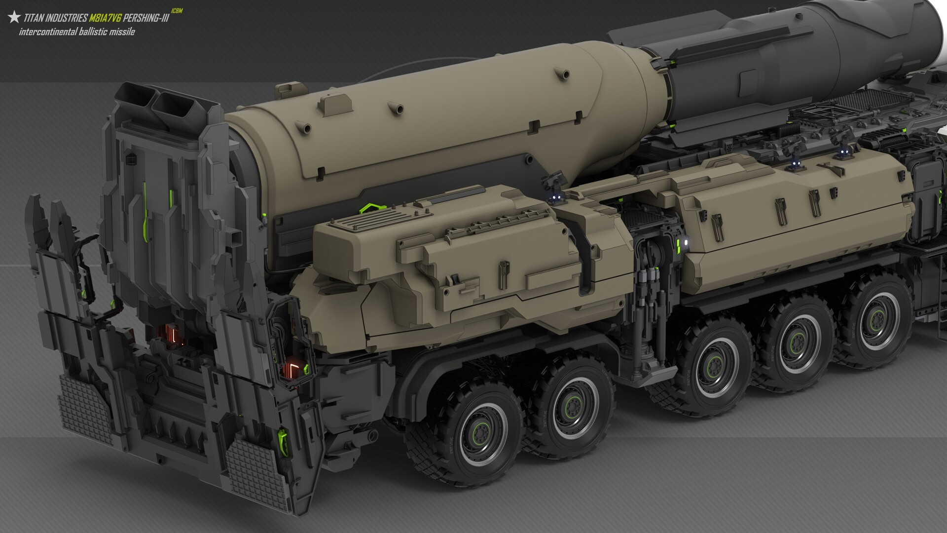 GorgeZX - M81A7V6 Pershing-III icbm