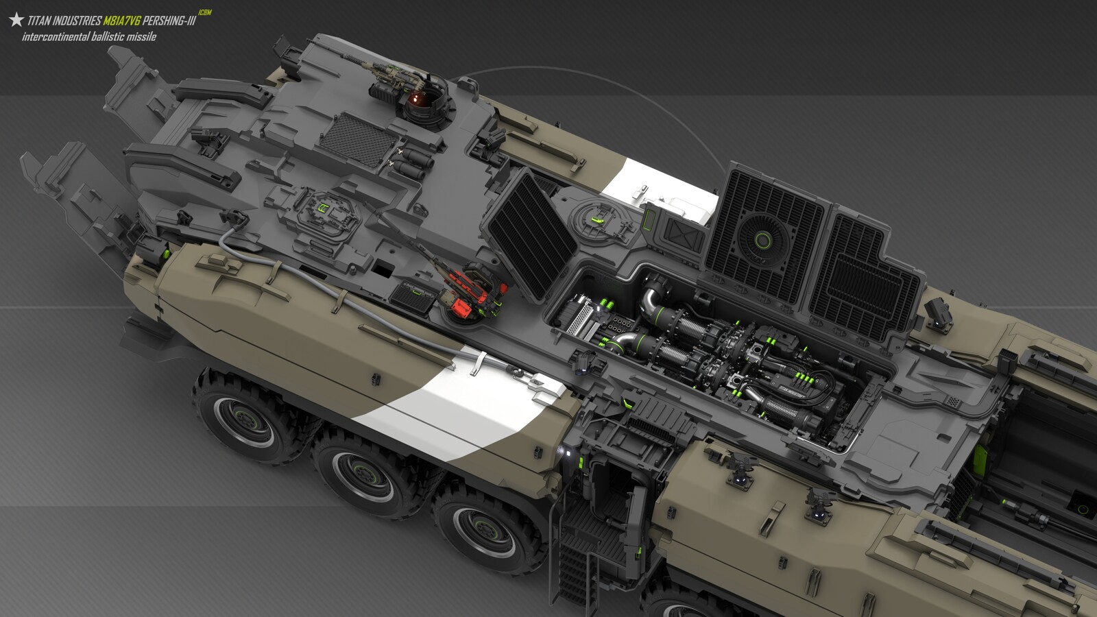 GorgeZX - M81A7V6 Pershing-III icbm