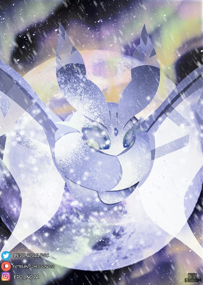 ArtStation - Frosmoth - The Blizzard Moth