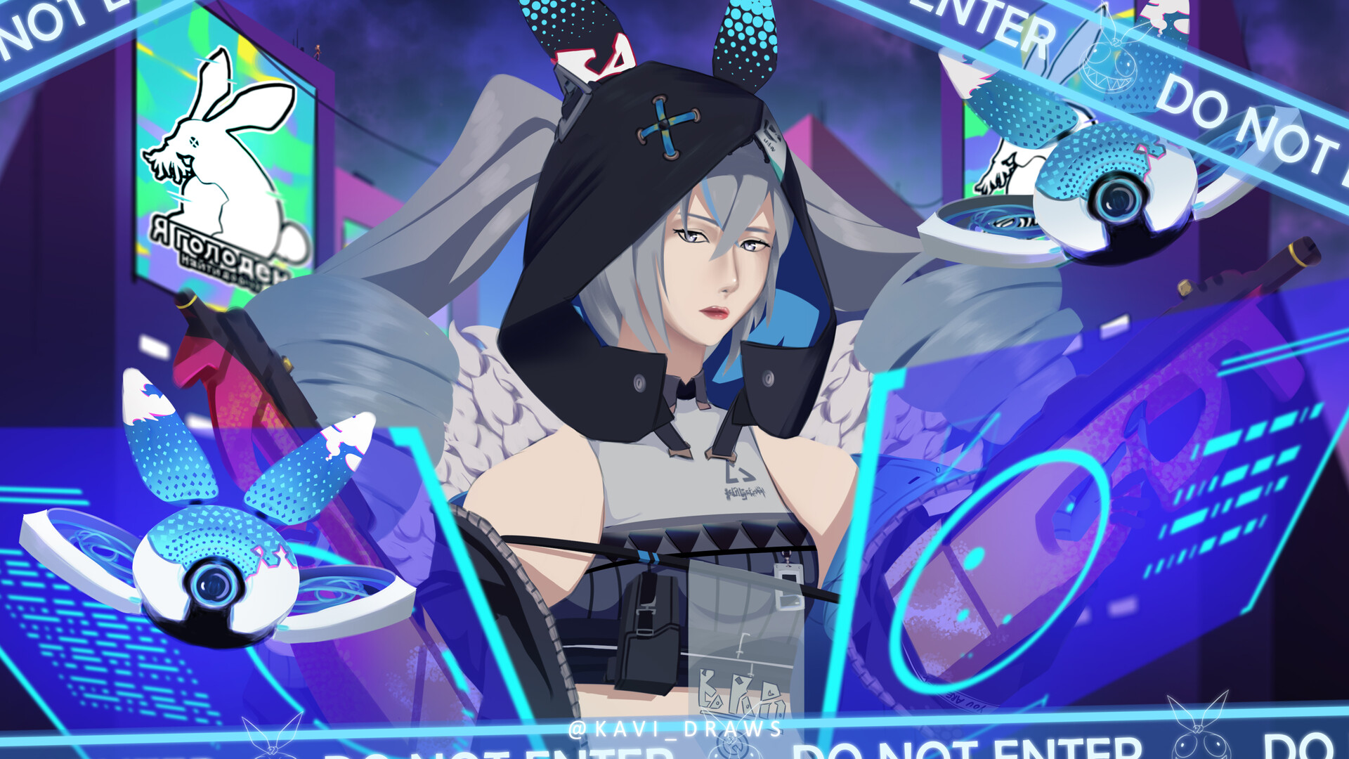 ArtStation - Haxxor Bunny Bronya ~ Honkai Impact