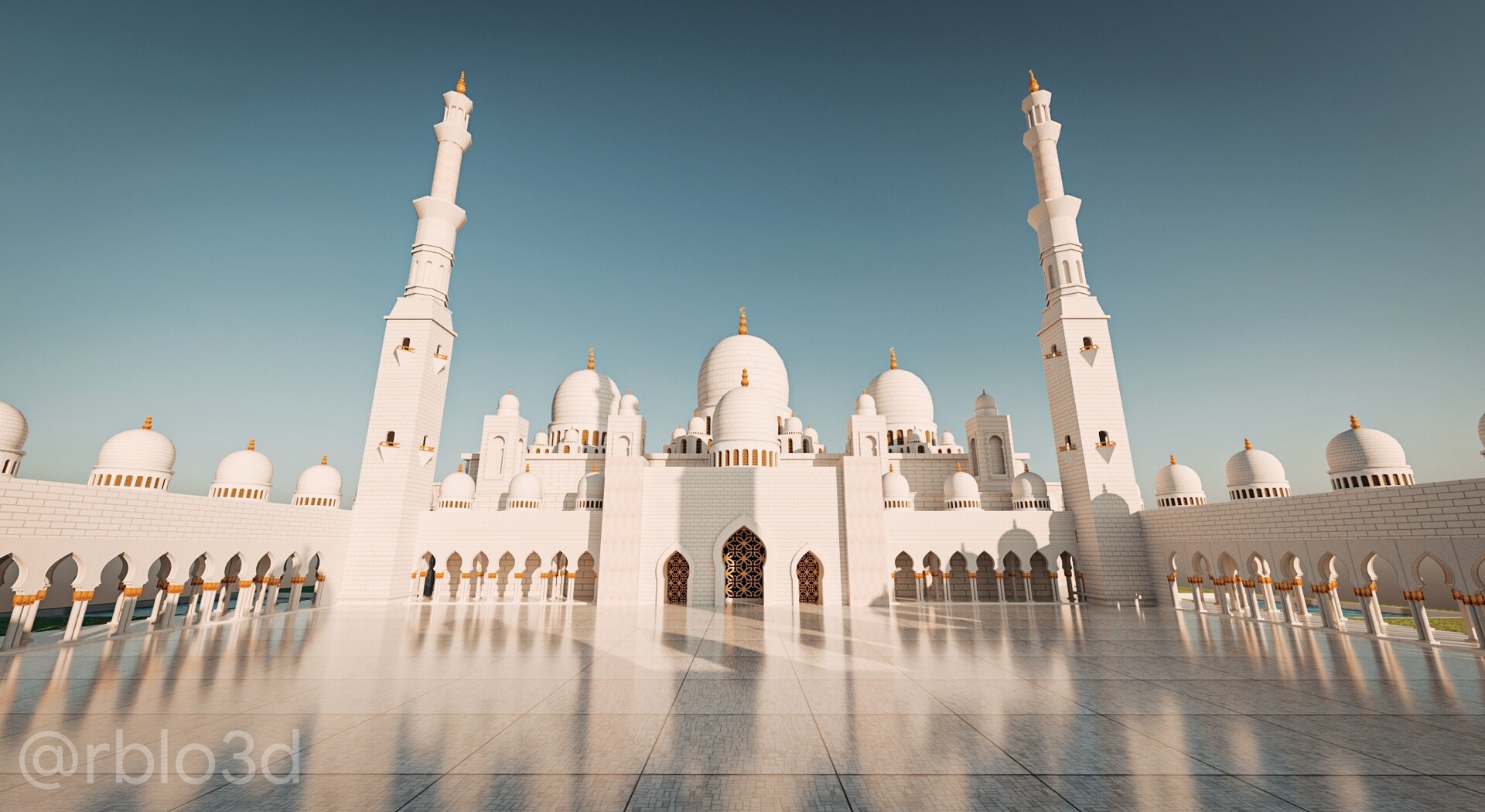 ArtStation - Sheikh Zayed Grand Mosque