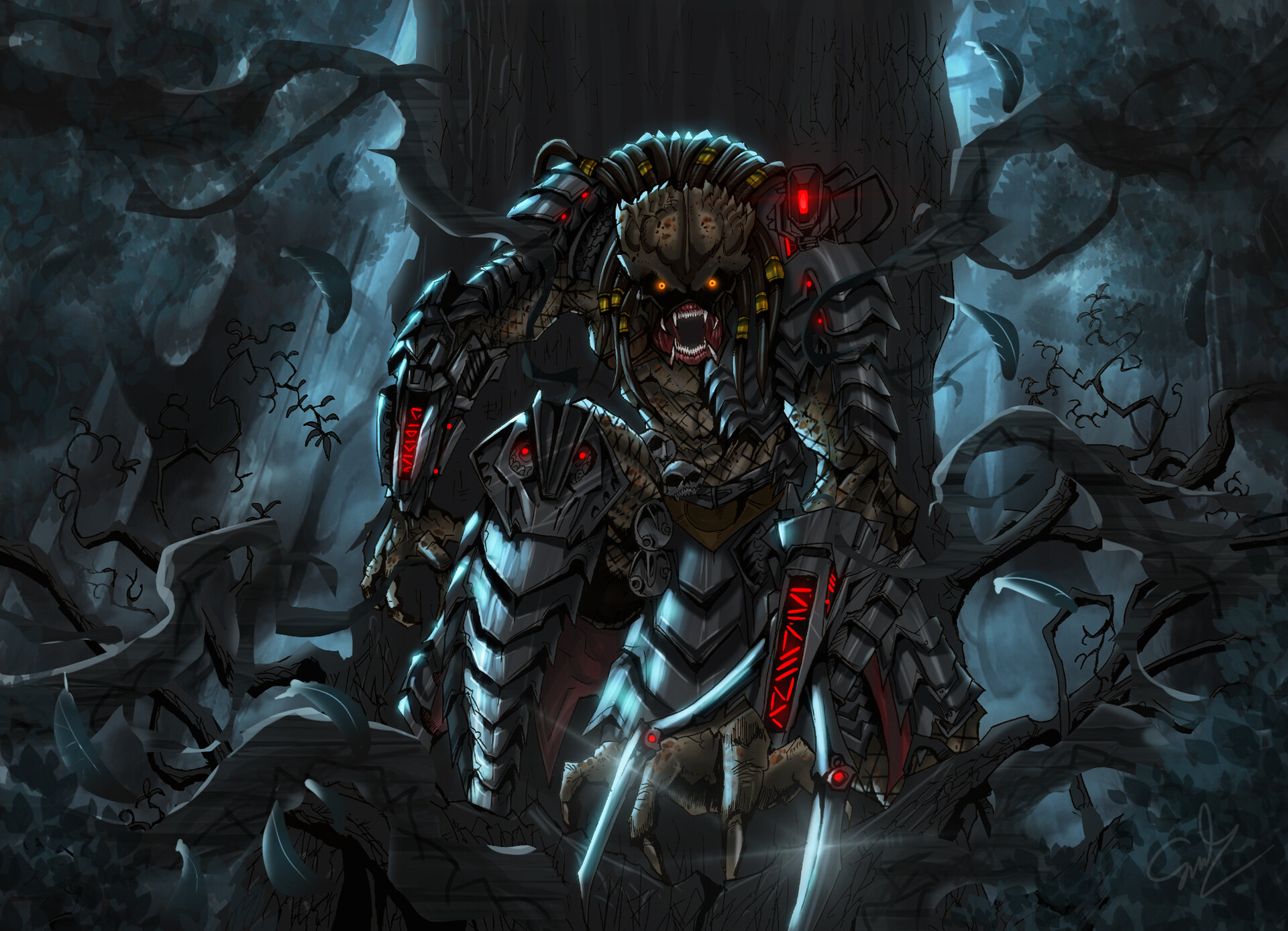 ArtStation - Predator Artwork